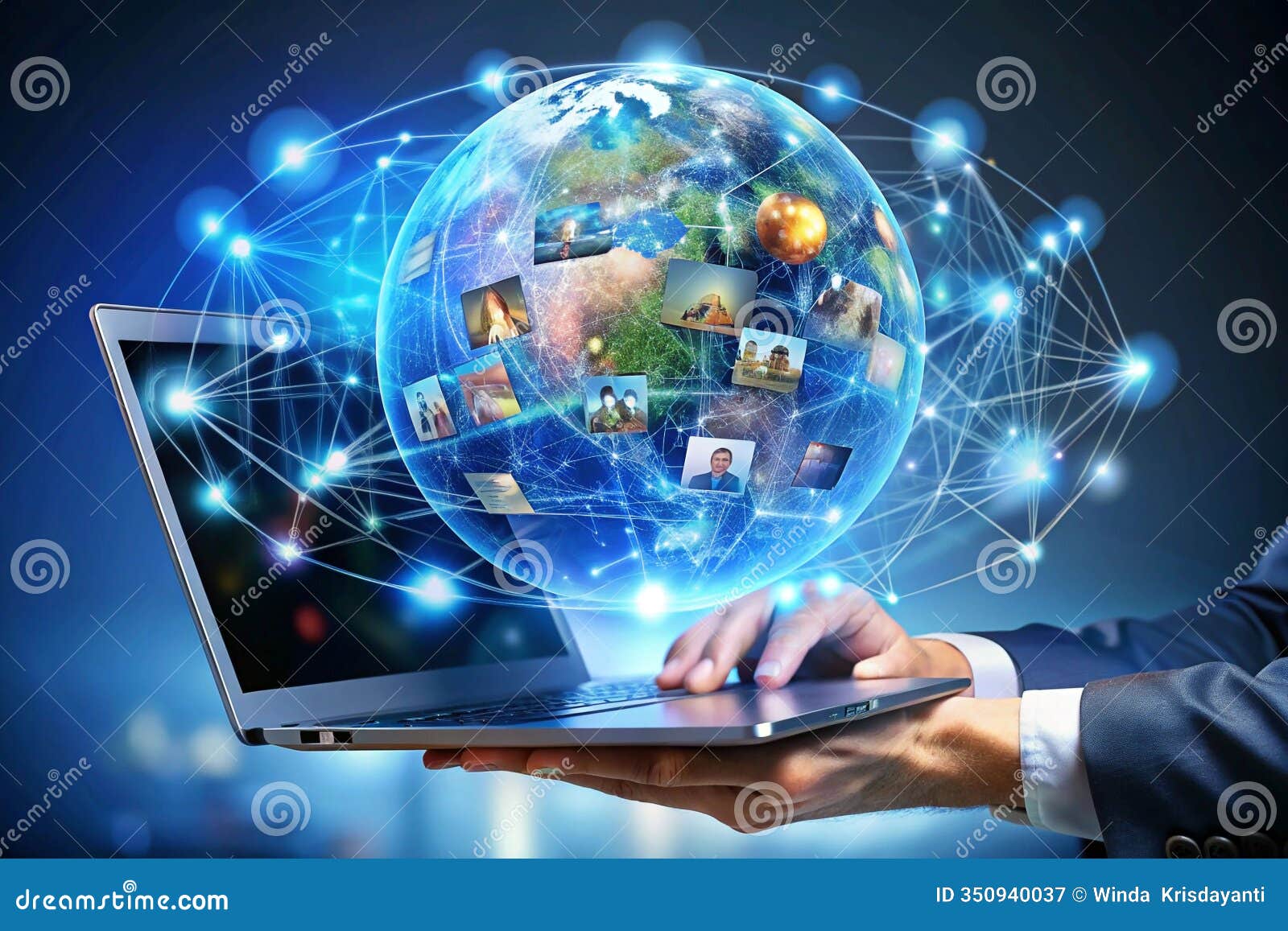 Global Network Connection, Digital Data, World, Internet, Technology on ...