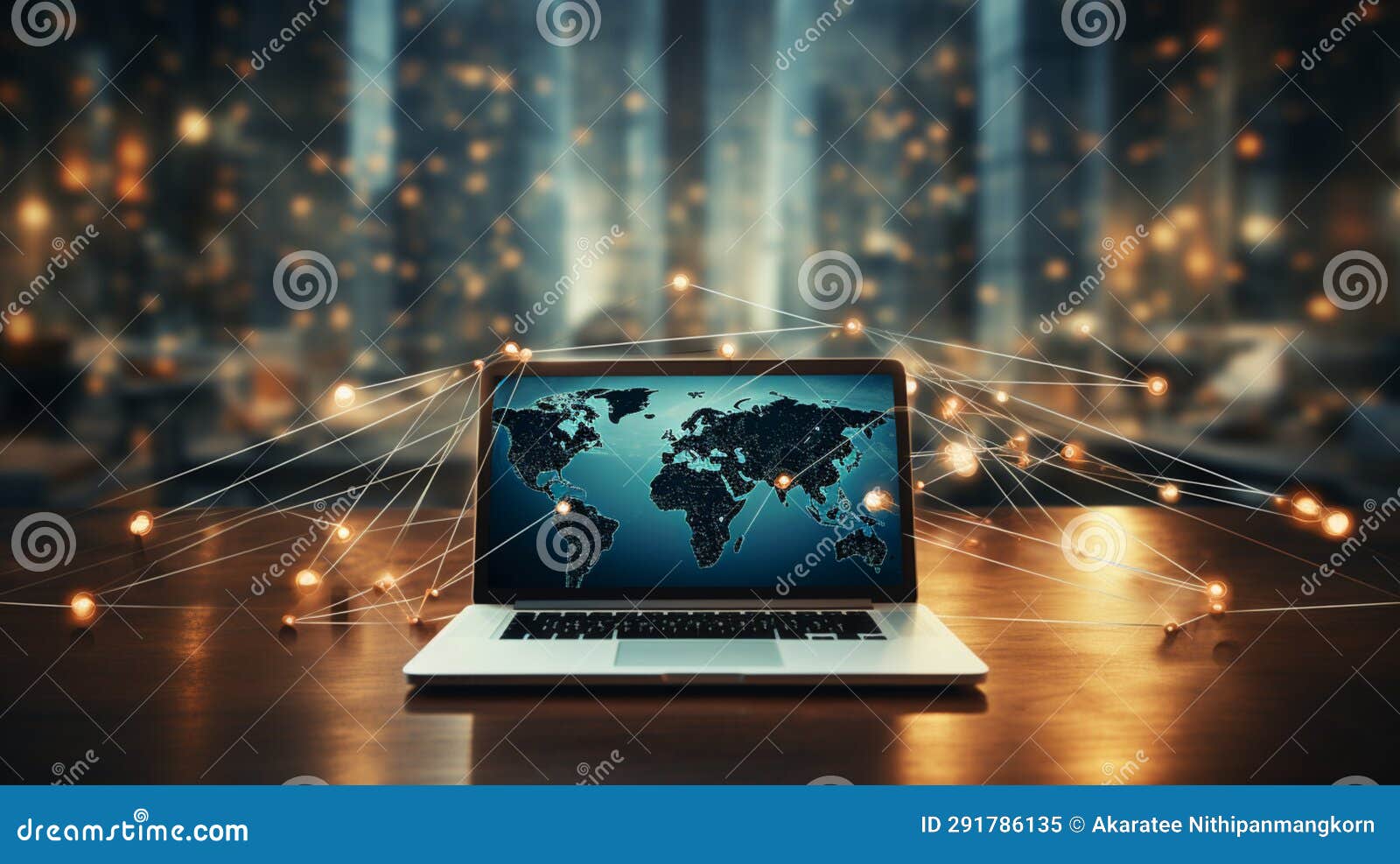 Global Network Connection, Exchange Business Information Stock ...