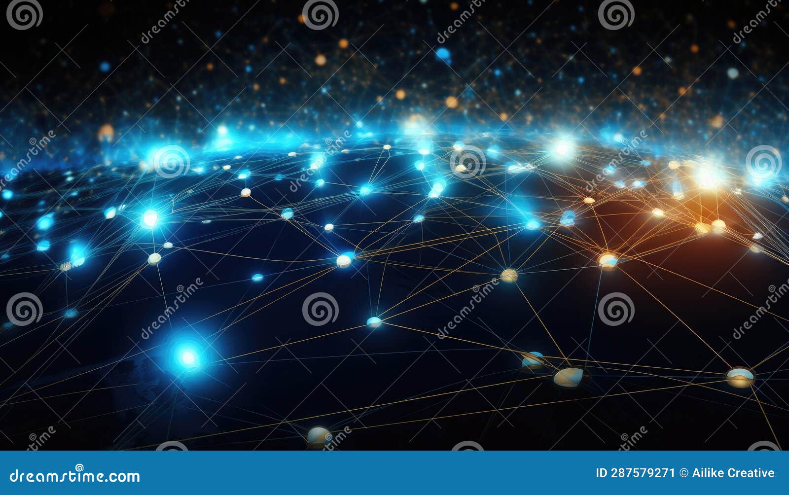 Global Network Connection. Internet Technology Concept Background Stock ...
