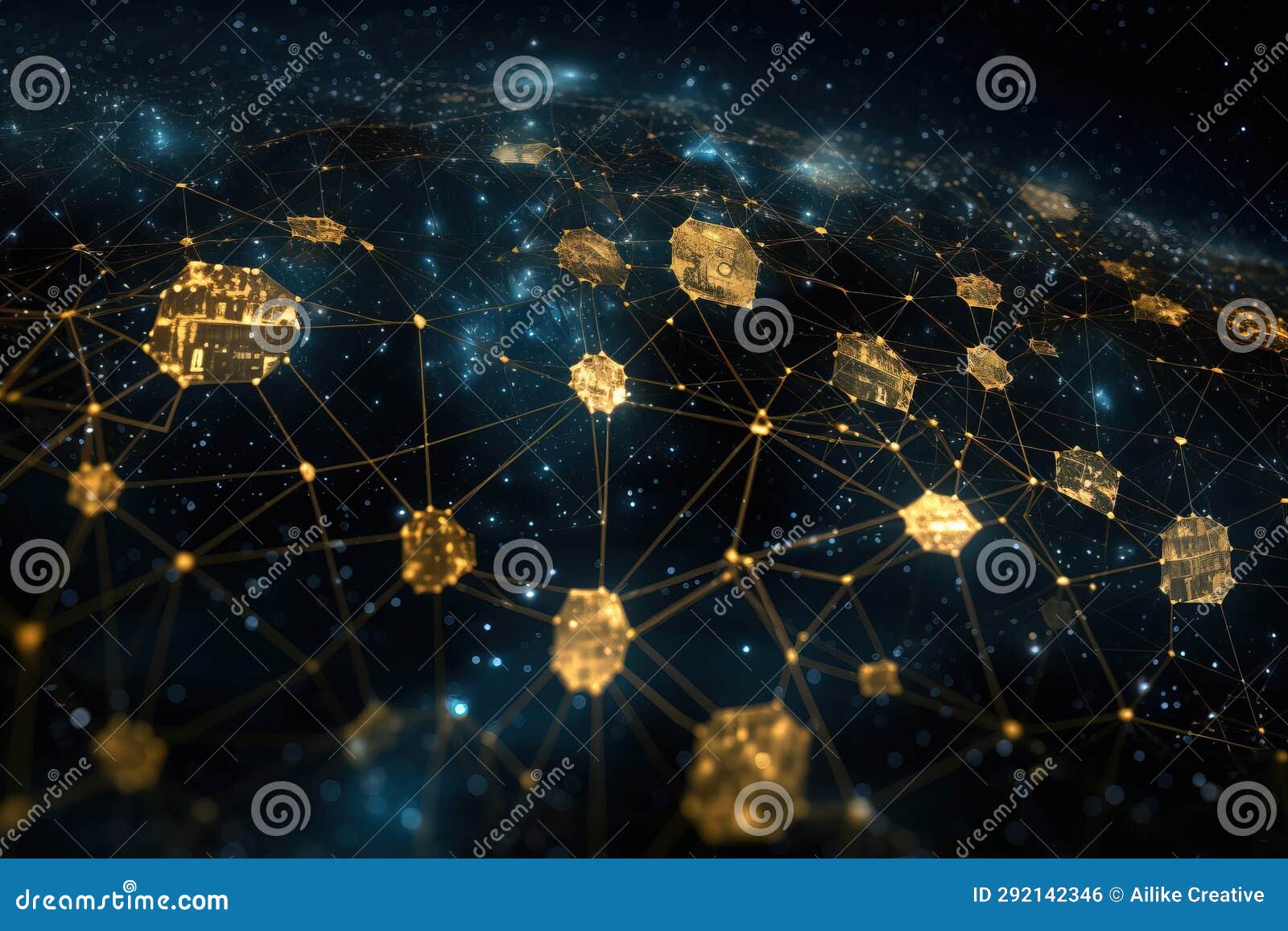 Global Network Connection Over the World. Network Concept Stock ...