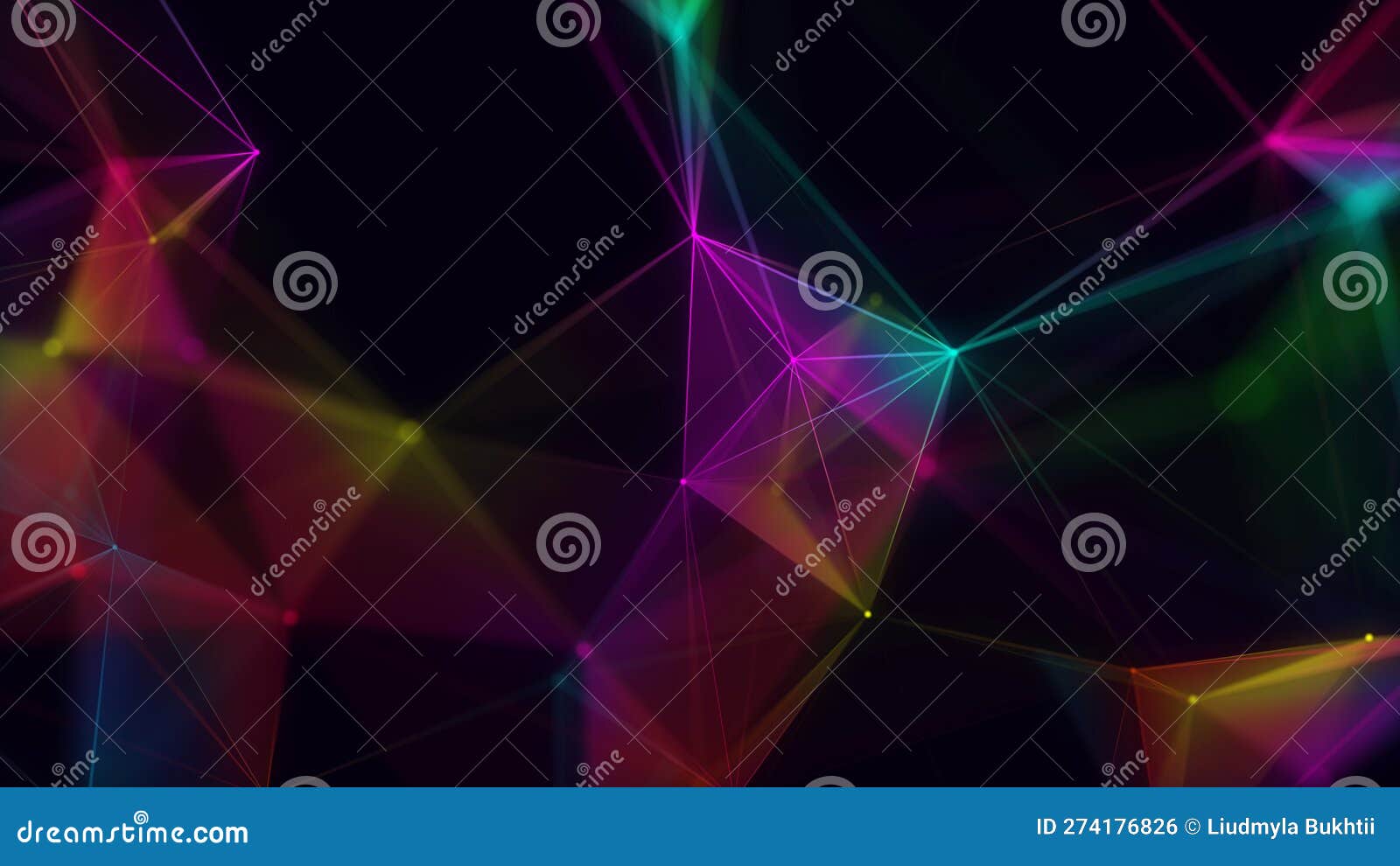 Global Network Connections. Abstract Neural Networks Cyberspace ...