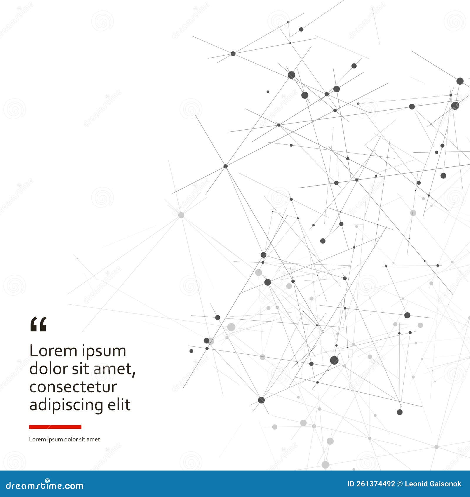 Global Network Connections with Dots and Lines. Triangles and Polygon ...