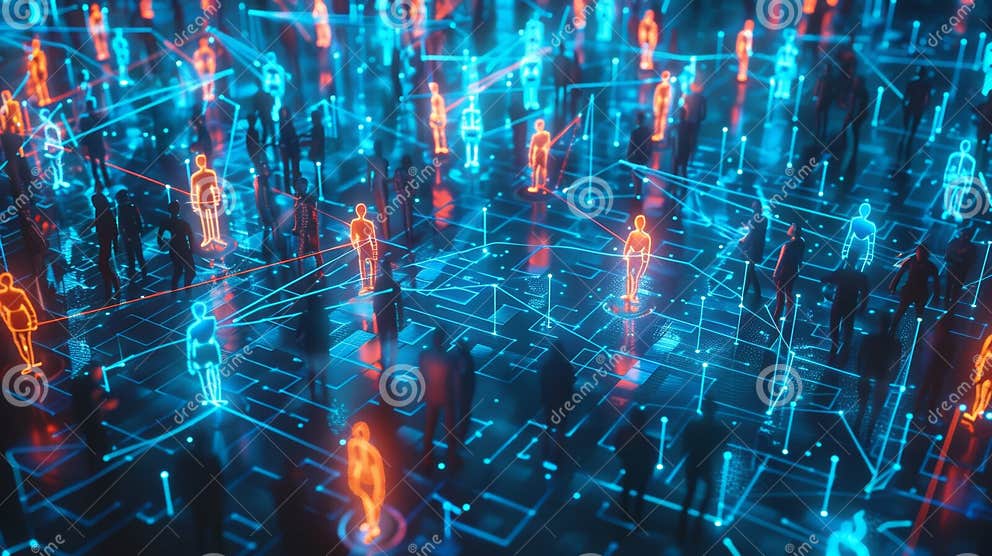 Global Network Connections Importance of Digital Data Exchange and ...