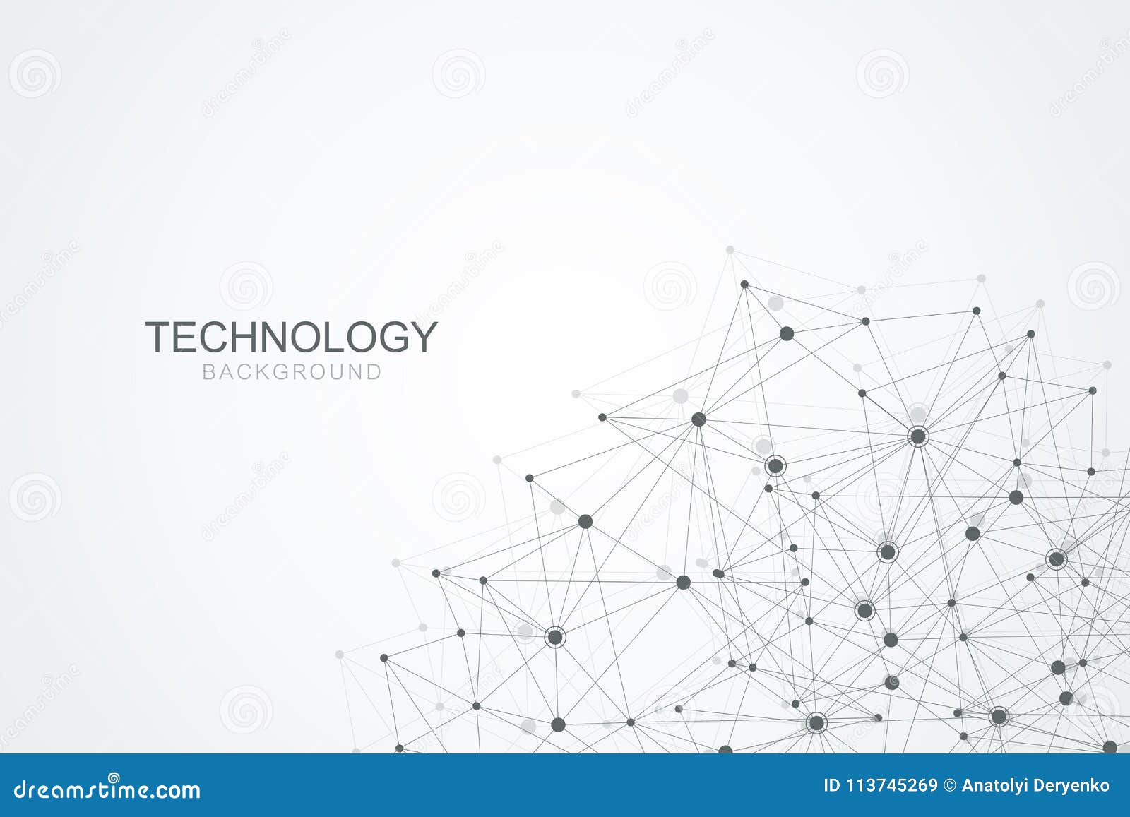 Global Network Connections with Points and Lines. Internet Connection Background Stock Vector ...