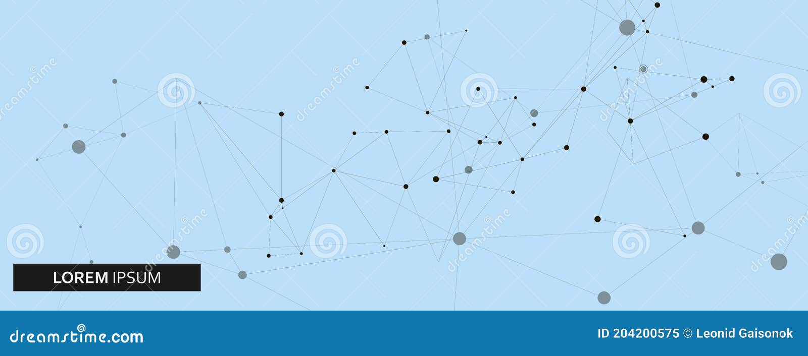 Global Network Connections with Points Lines. Vector Connections Stock ...