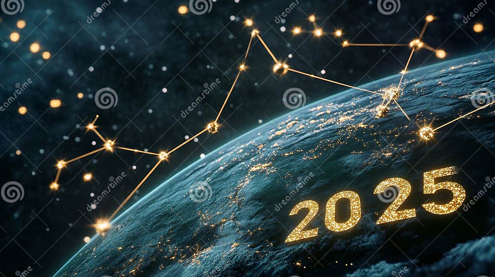 Global Network 2025 Future Technology Global Connection Digital ...