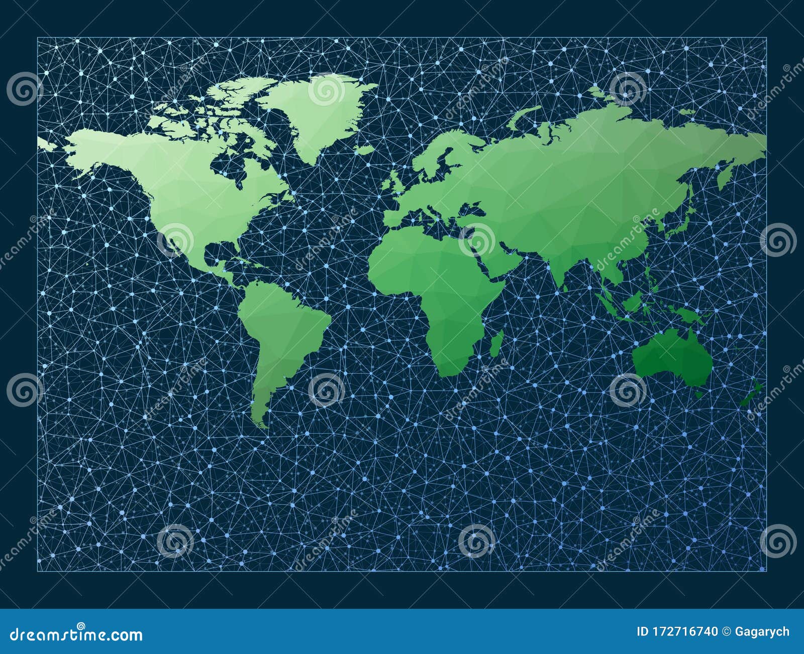 Global network. stock vector. Illustration of beautiful - 172716740