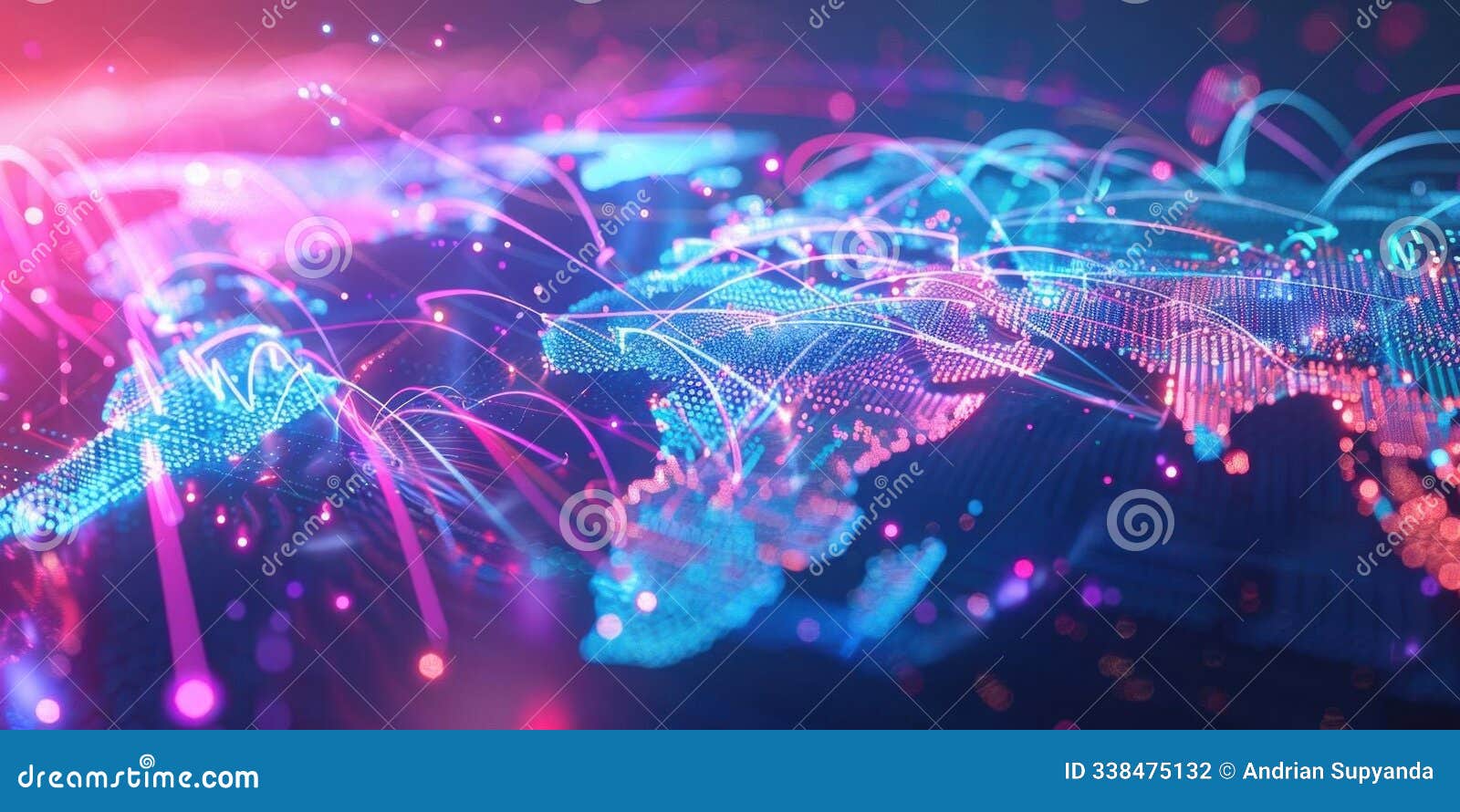 Global Network, Interconnectedness and Digital Transformation Stock ...