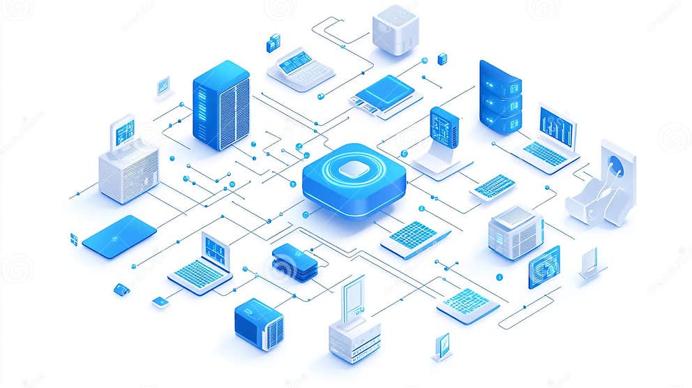 Global Network Internet Technology Data Center Servers Computers Cloud ...