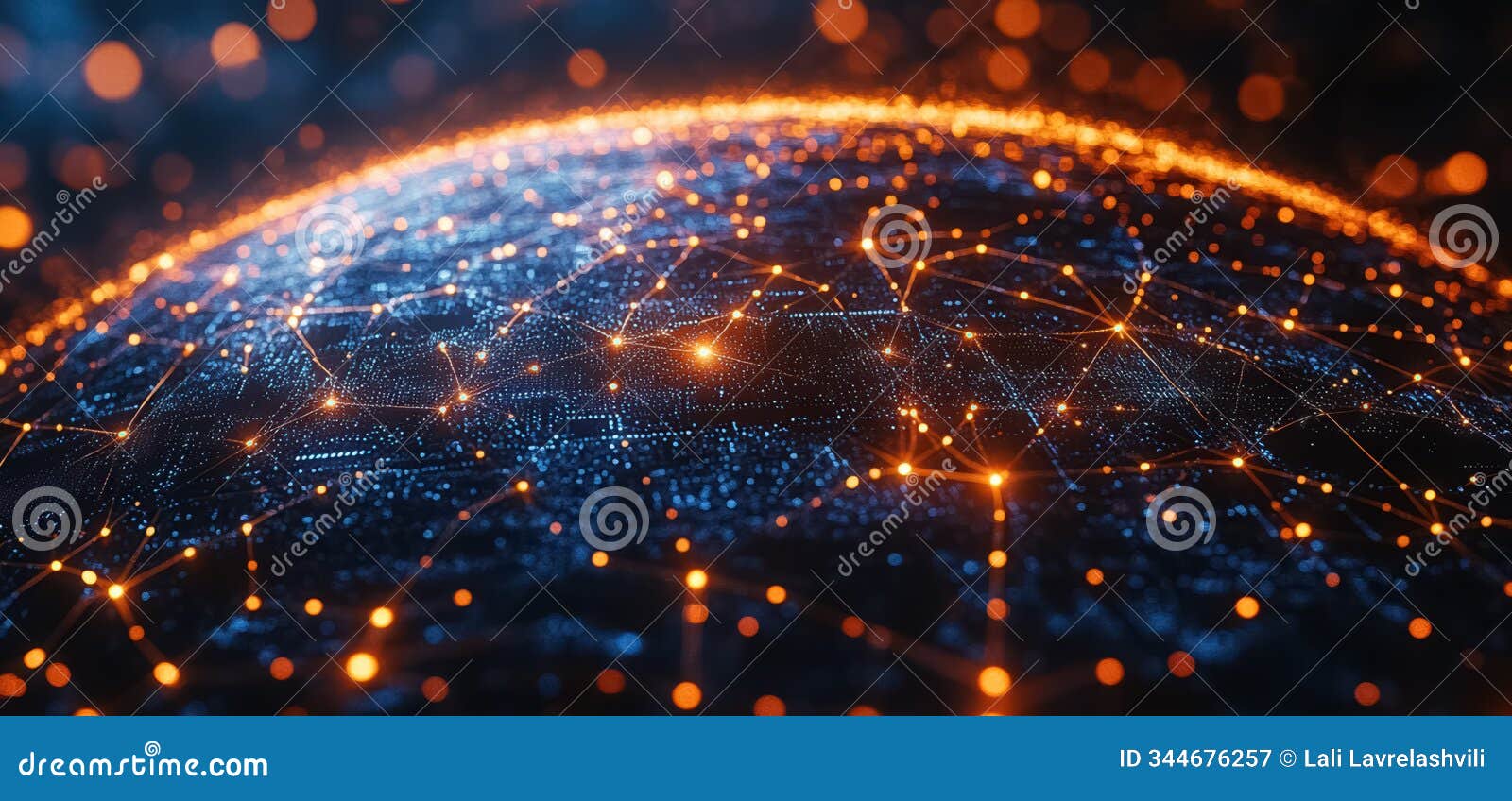 Global Network, Map and Worldwide Web for Connectivity, Innovation for ...