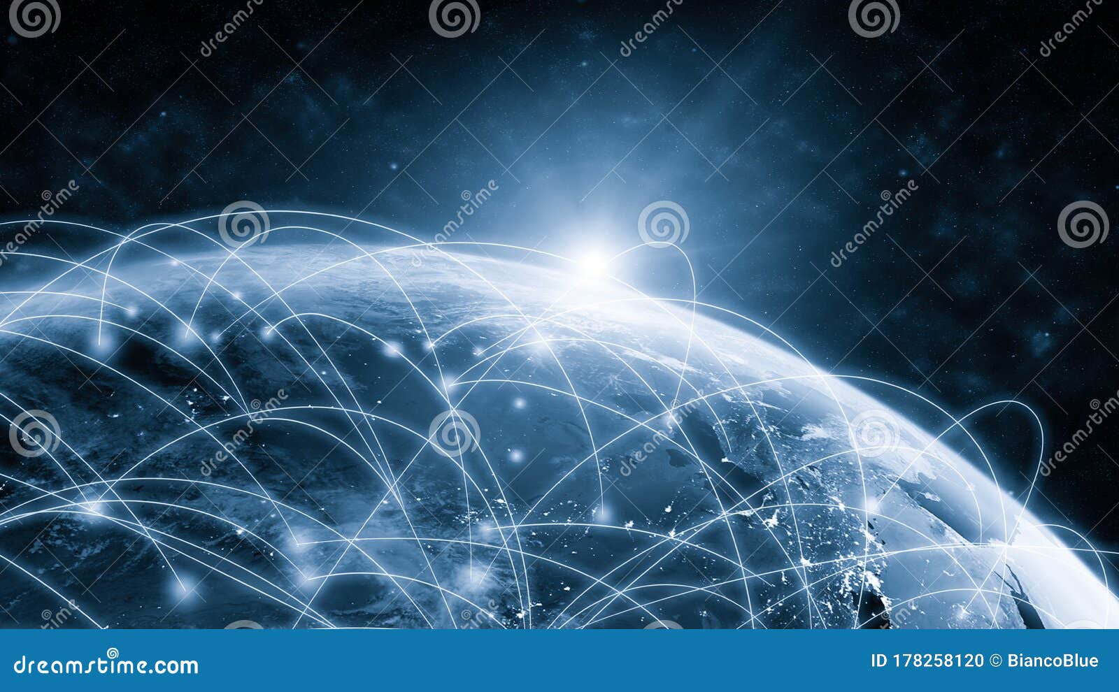 Global Network Modern Creative Telecommunication and Internet ...