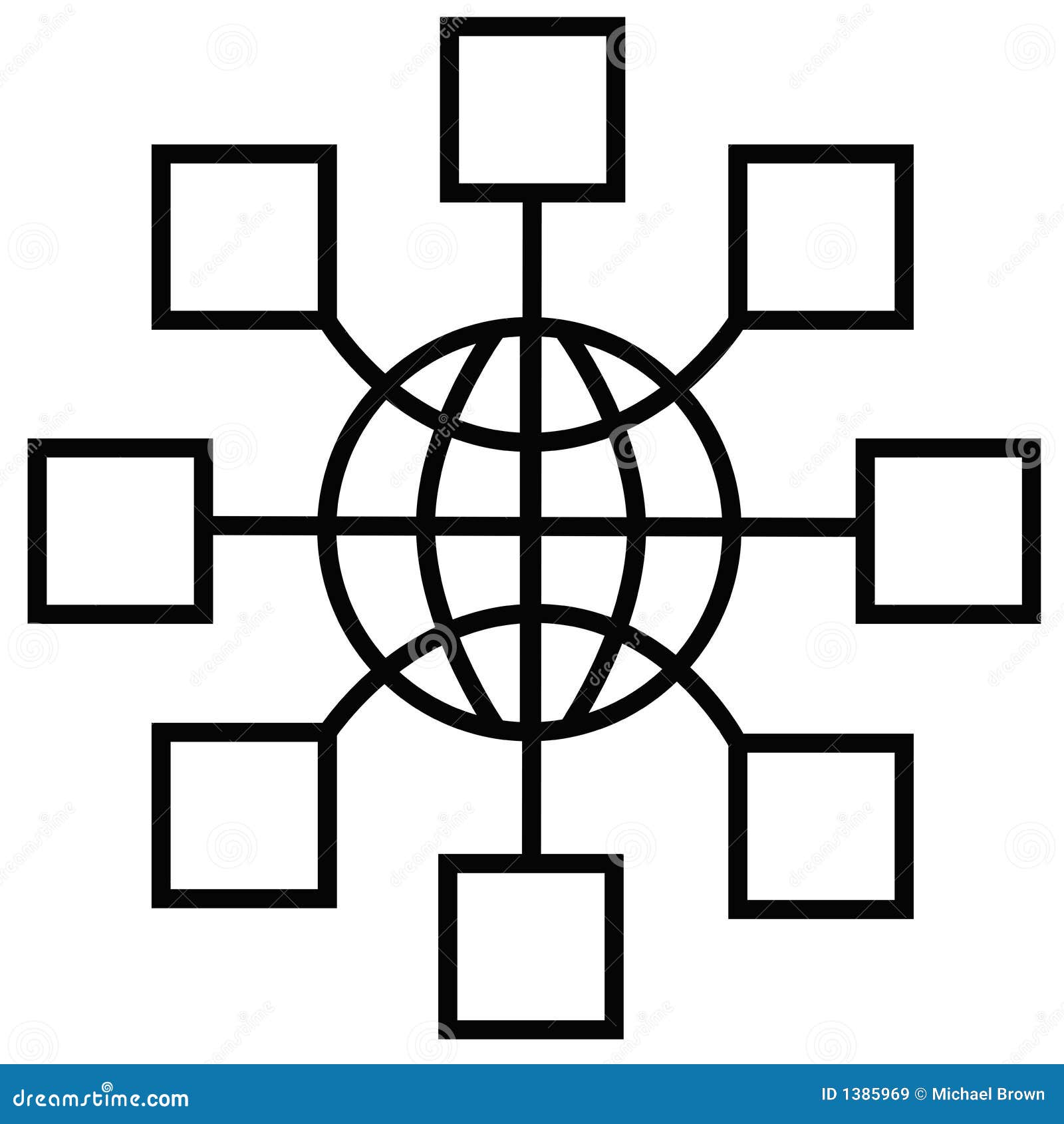 Global Network Nodes Stock Illustrations – 2,725 Global Network Nodes ...