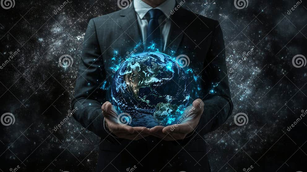 Global Network for Science Communication Stock Illustration ...