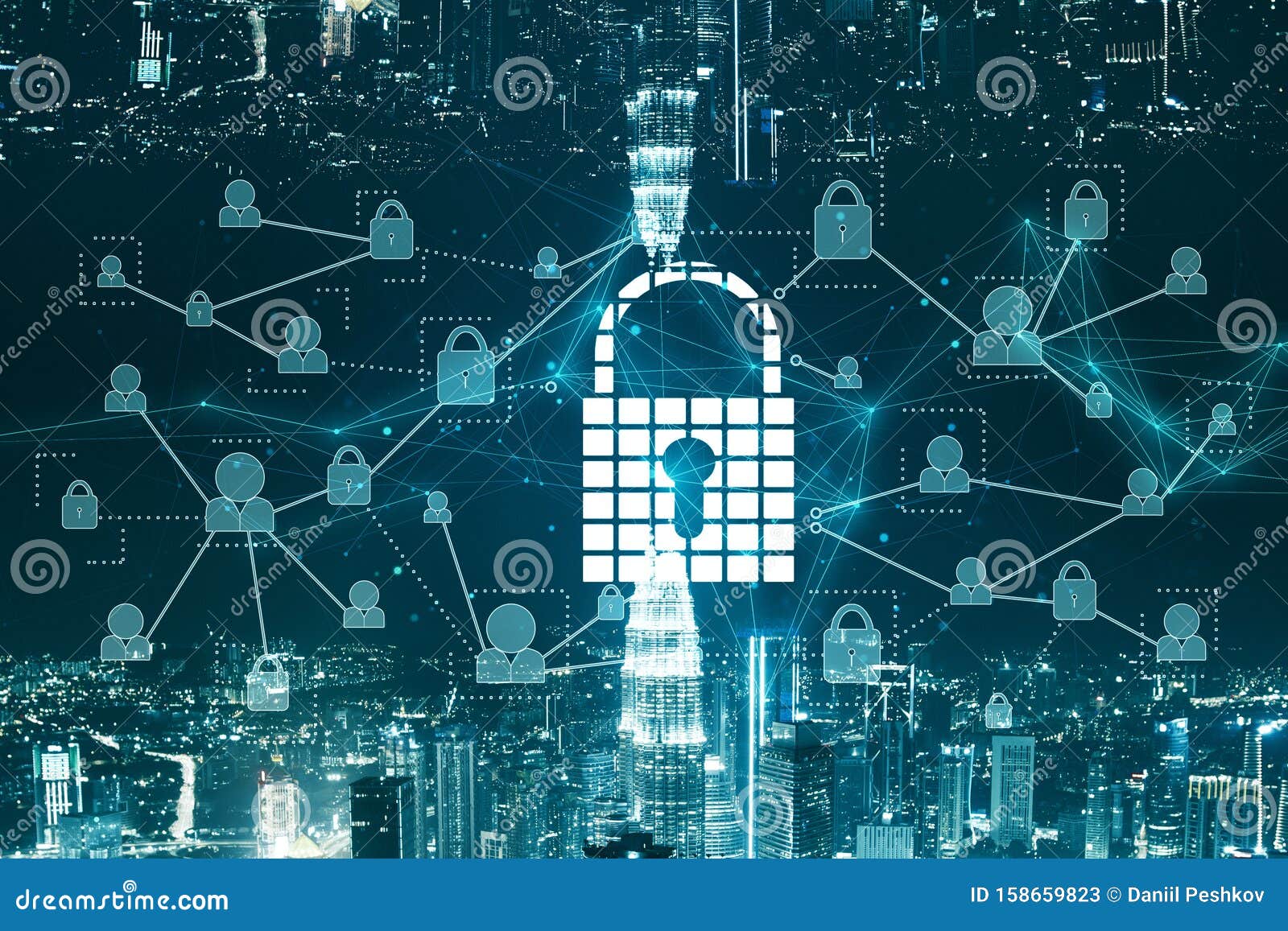 Global Network Security Concept Stock Image - Image of online, exposure ...