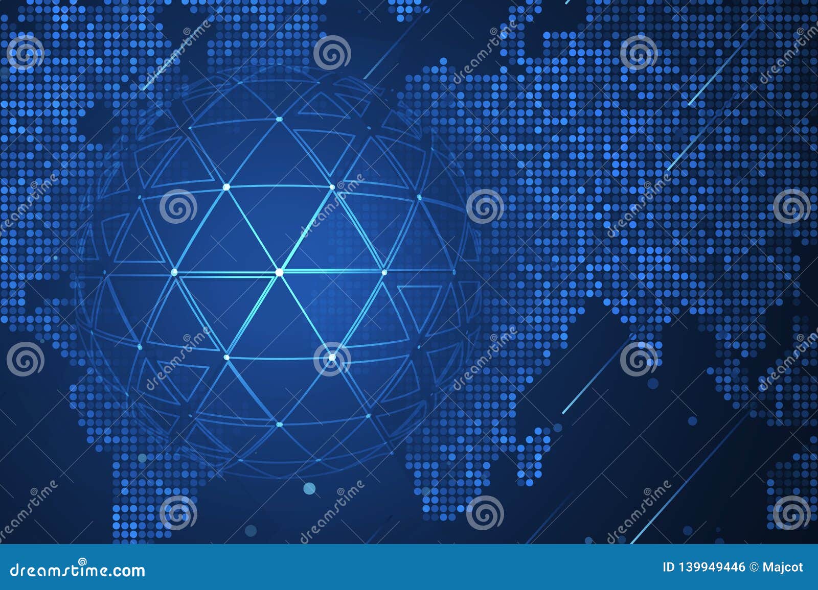 Global network security stock vector. Illustration of firewall - 139949446