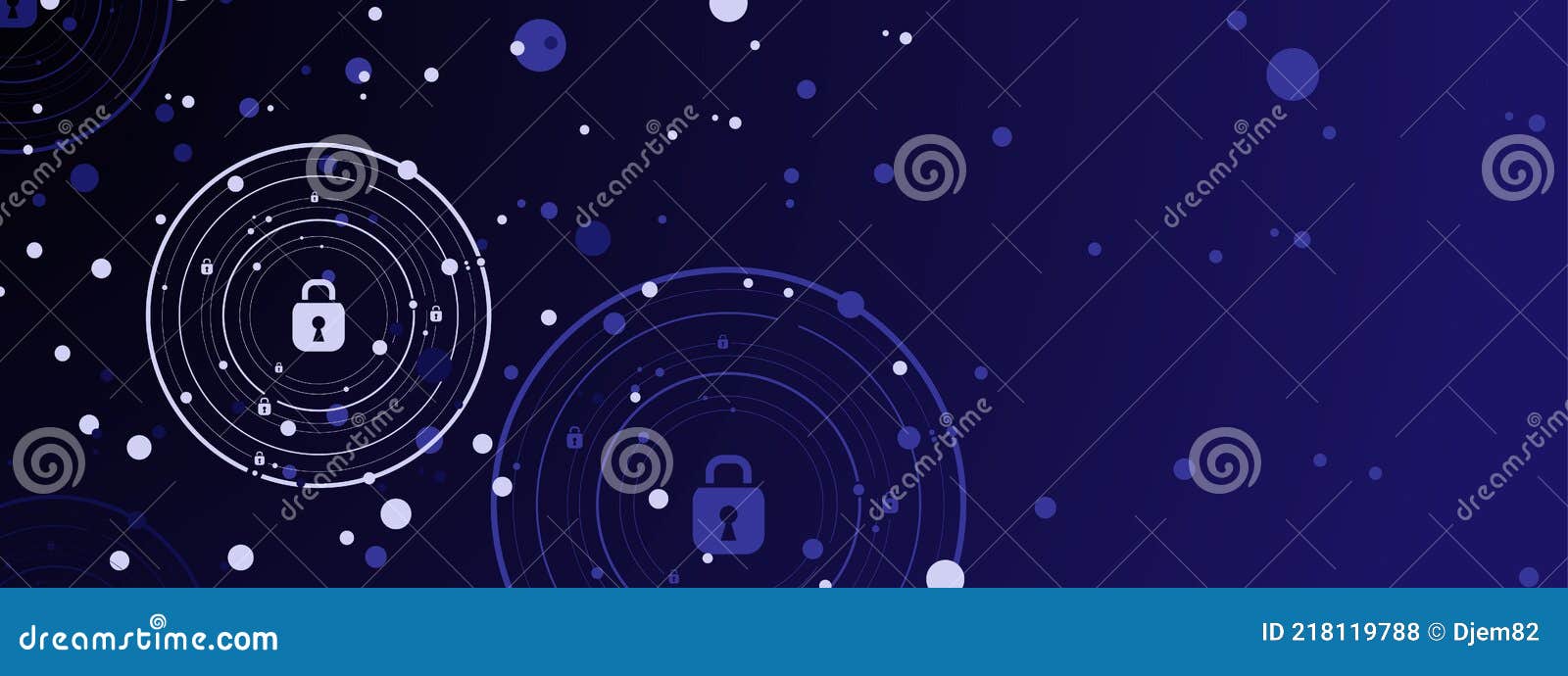 Global Network Security on the White Stock Vector - Illustration of ...