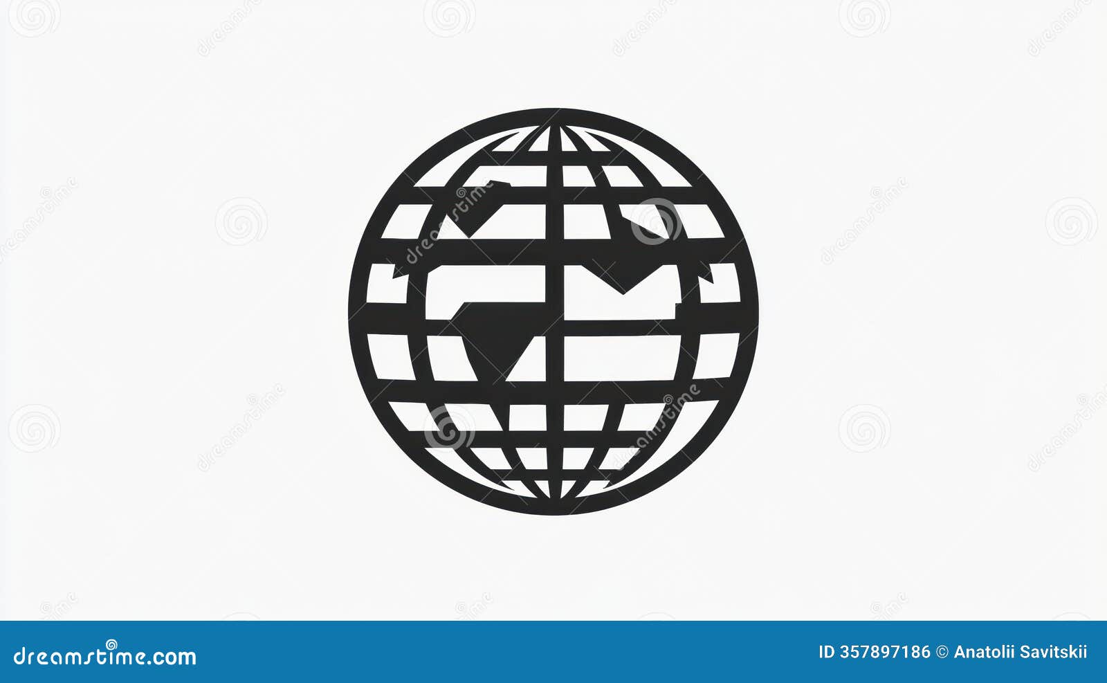 Global Network Symbol Representing Interconnectedness in Communication ...
