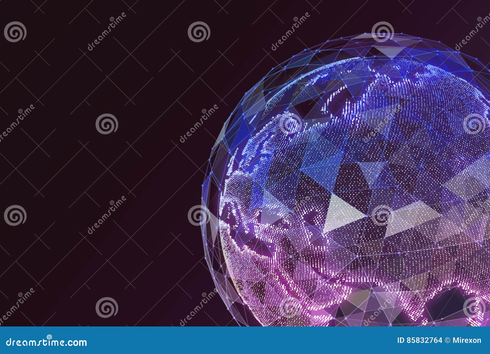 Global Network Technologies. Stock Illustration - Illustration of white ...