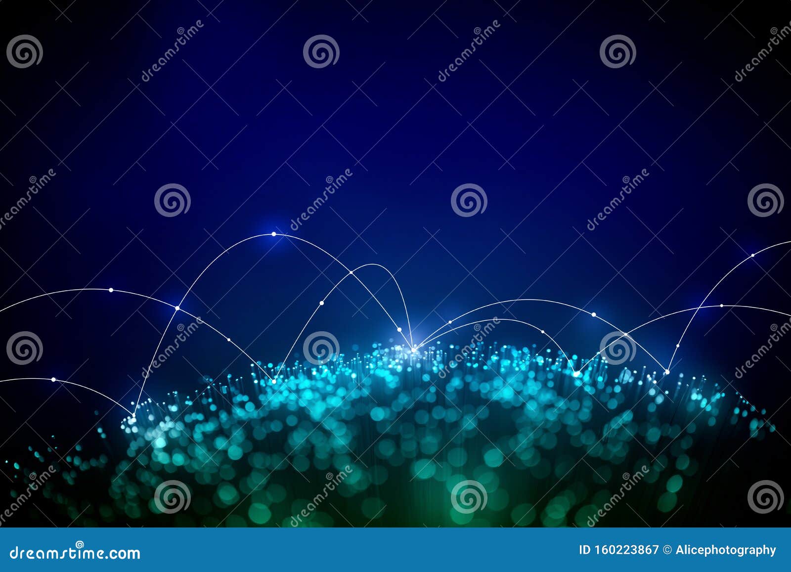 Global Network for Technology and Future Concept Stock Image - Image of ...