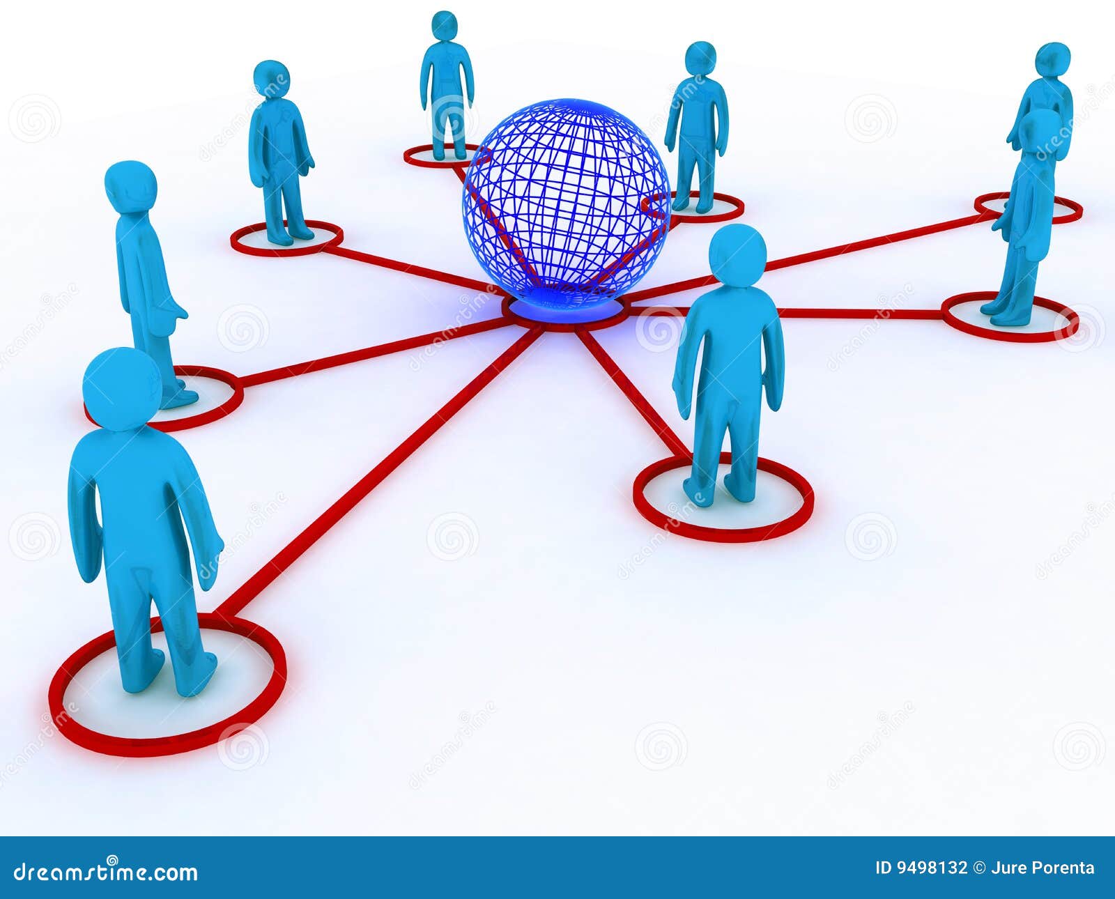Global networking stock illustration. Illustration of group - 9498132