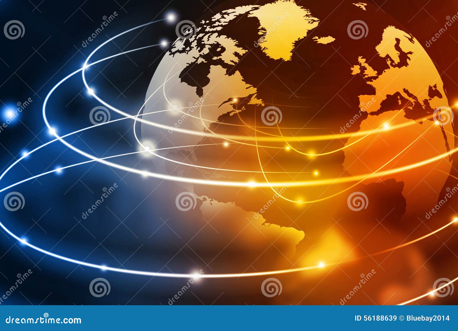 Global networking stock illustration. Illustration of background - 56188639