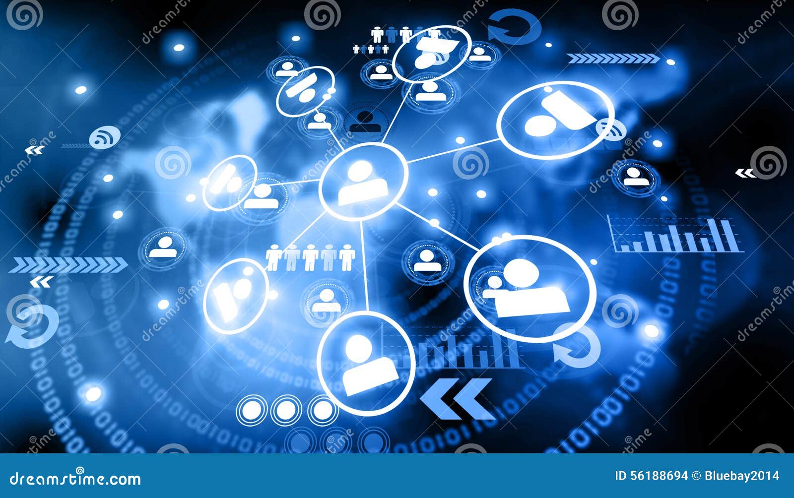 Global networking stock illustration. Illustration of abstract - 56188694