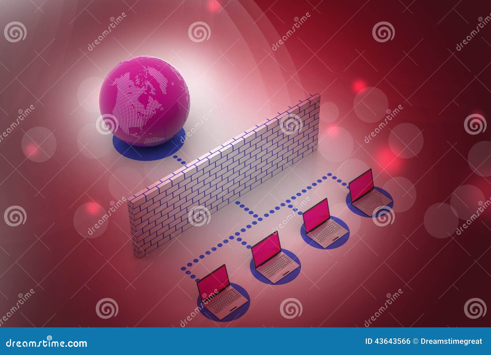 Global networking concept stock illustration. Illustration of concept ...