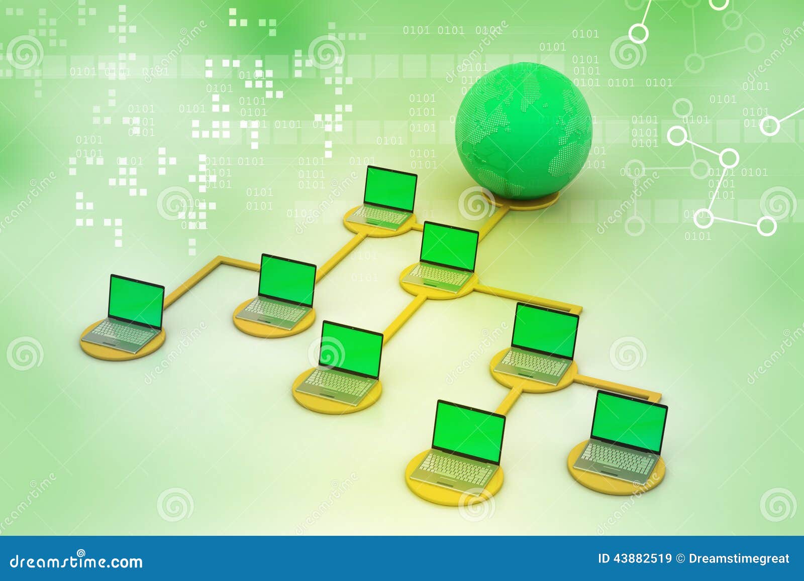 Global networking concept stock illustration. Illustration of ...