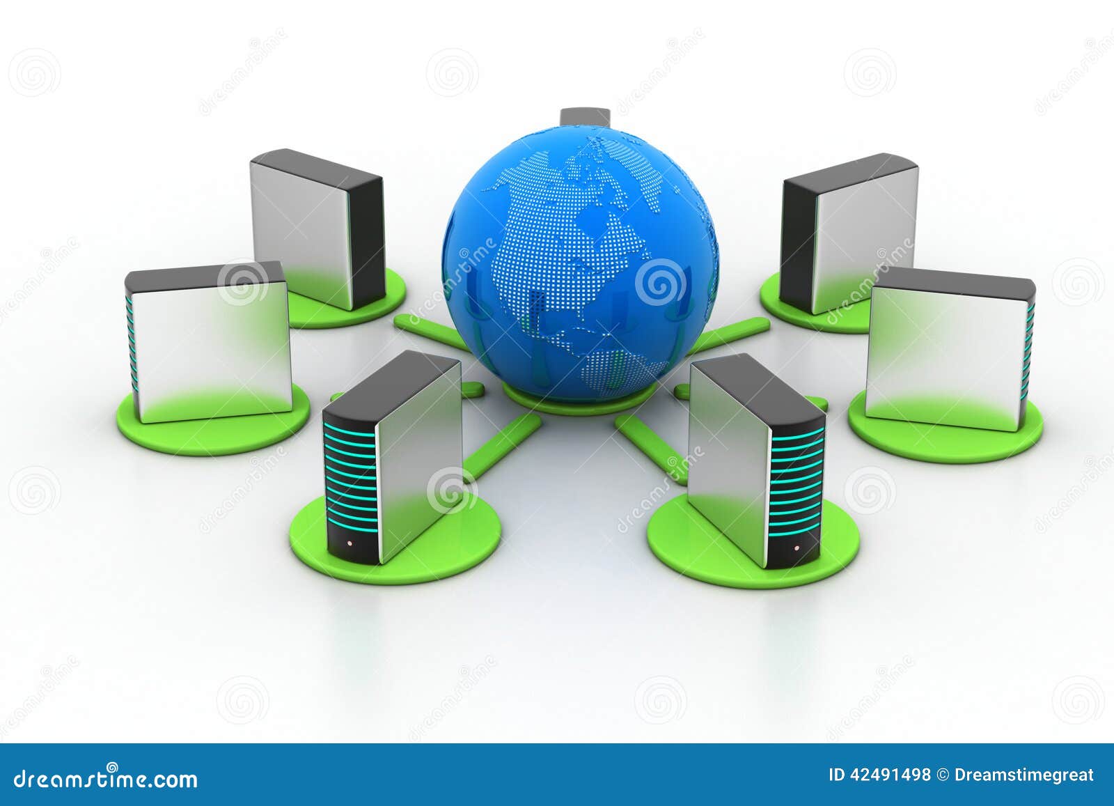 Global networking concept stock illustration. Illustration of leading ...