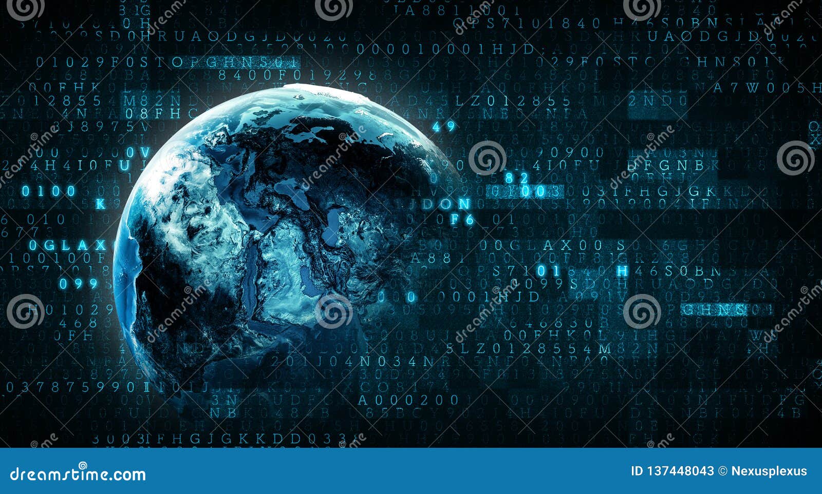 Global Networking and Connection Stock Illustration - Illustration of ...