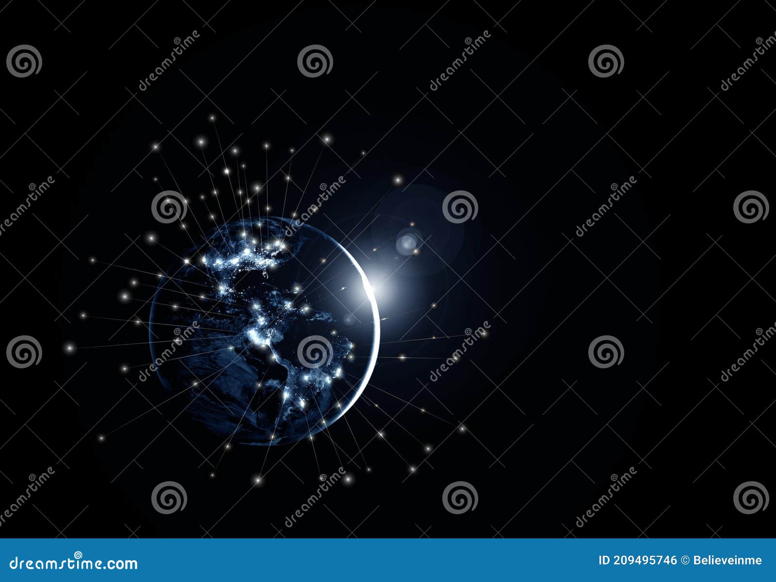 Global Networking and International Communication. Planet Earth As a ...