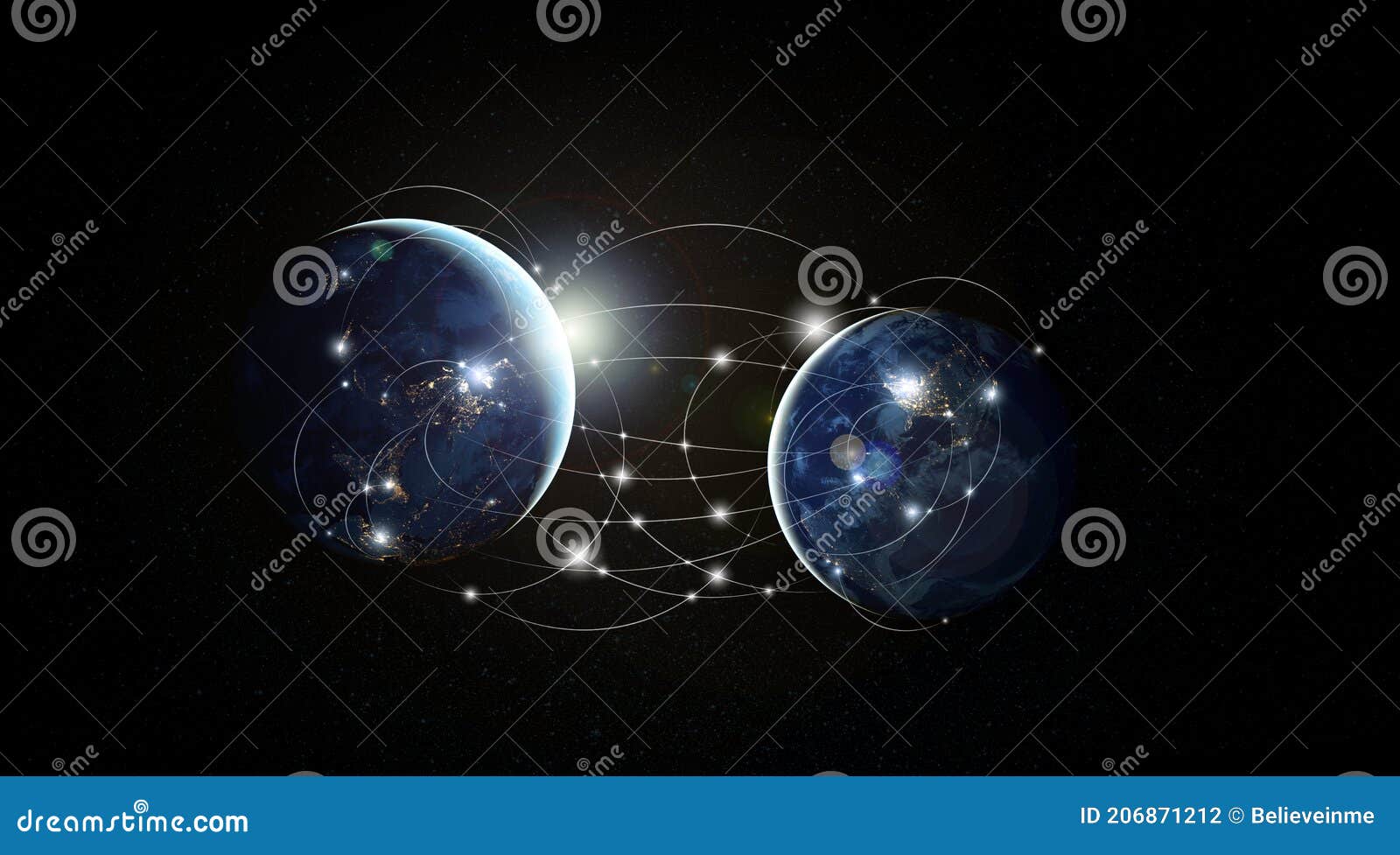 Global Networking and International Communication. Planet Earth As a ...