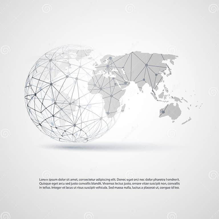 Global Networks - EPS10 Vector for Your Business Stock Vector ...