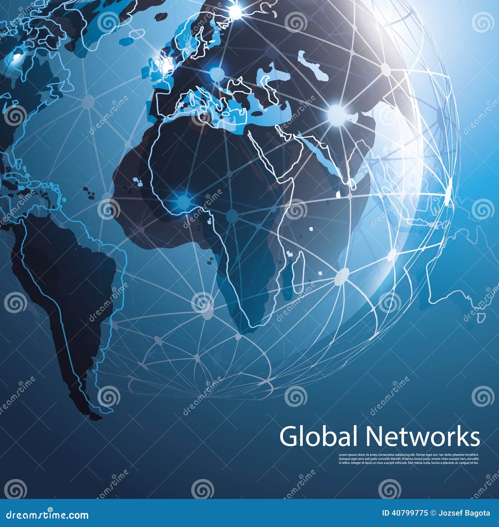 Global Networks -Vector Illustration for Your Business Stock Vector ... Global Networks -Vector Illustration for Your Business Stock Vector ...