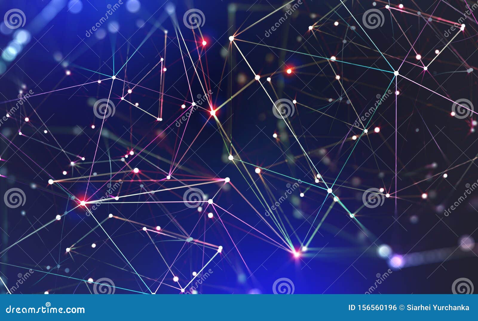 Global Neural Network. Communication Technology of the Future Stock ...