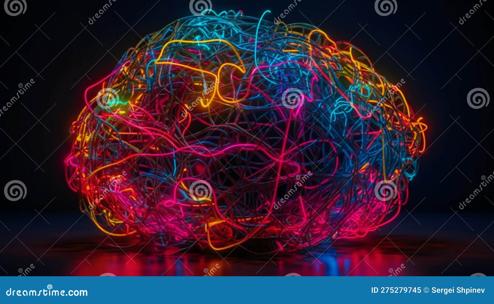 Global Neural Network. Neural Cells with Glowing Nodes on Bright ... Global Neural Network. Neural Cells with Glowing Nodes on Bright ...