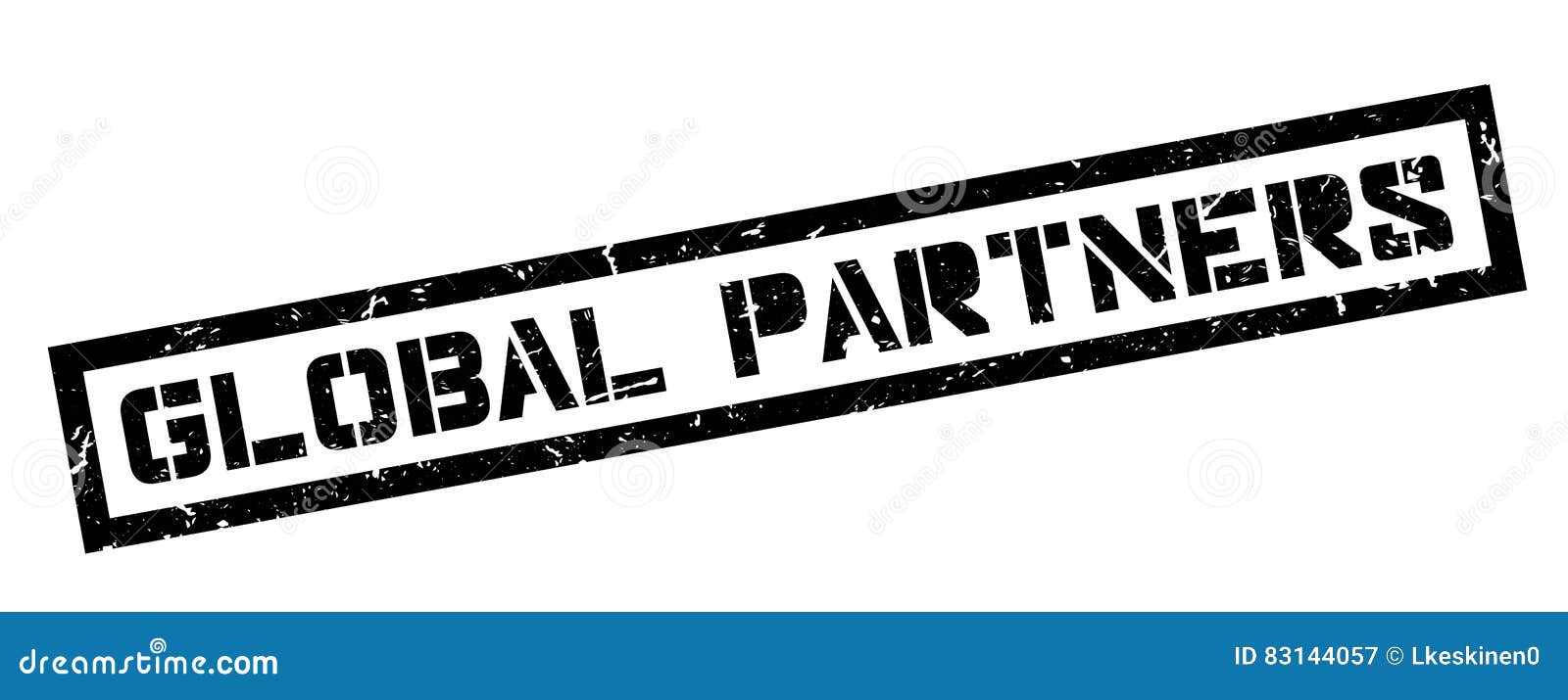 Global Partners Rubber Stamp Stock Illustration - Illustration of ...