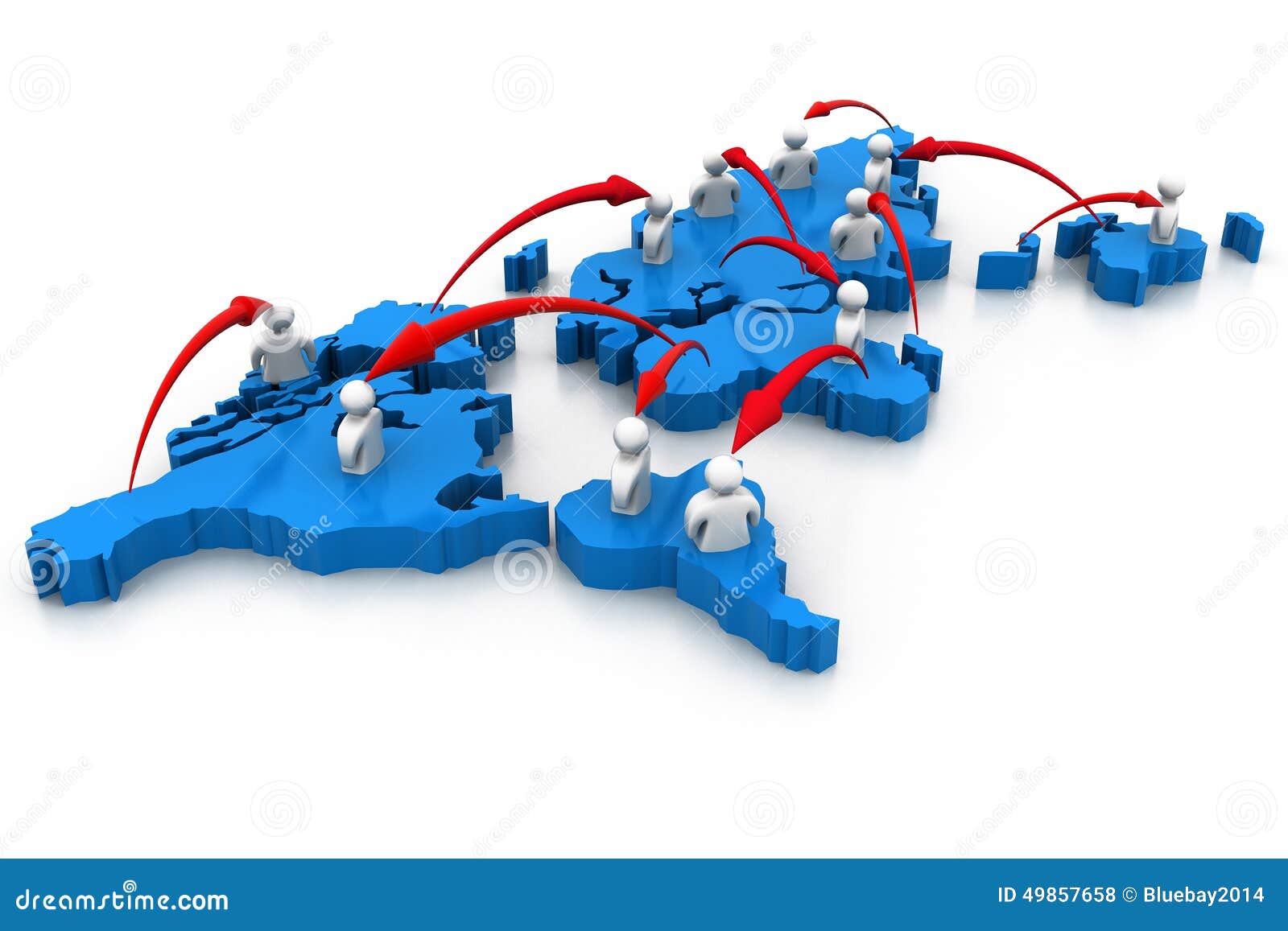 Global people Networking stock illustration. Illustration of world ...