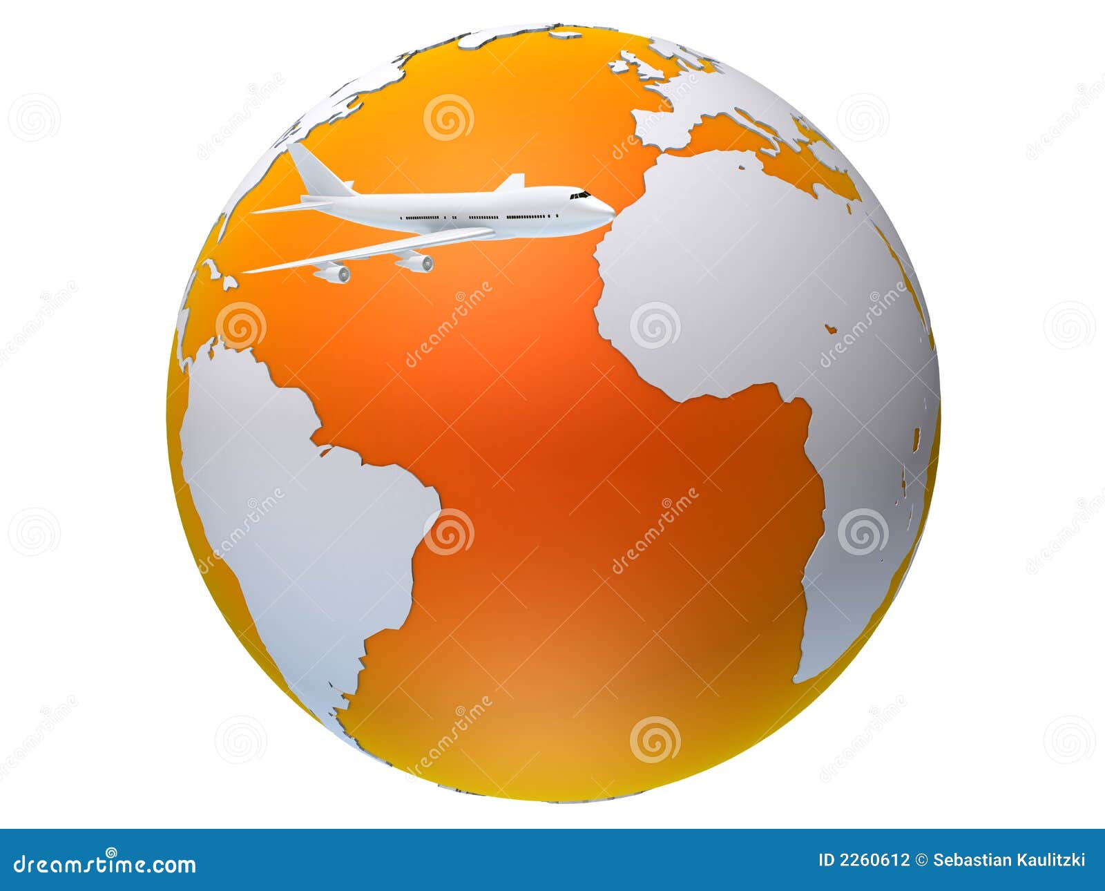 Global plane stock illustration. Illustration of element - 2260612