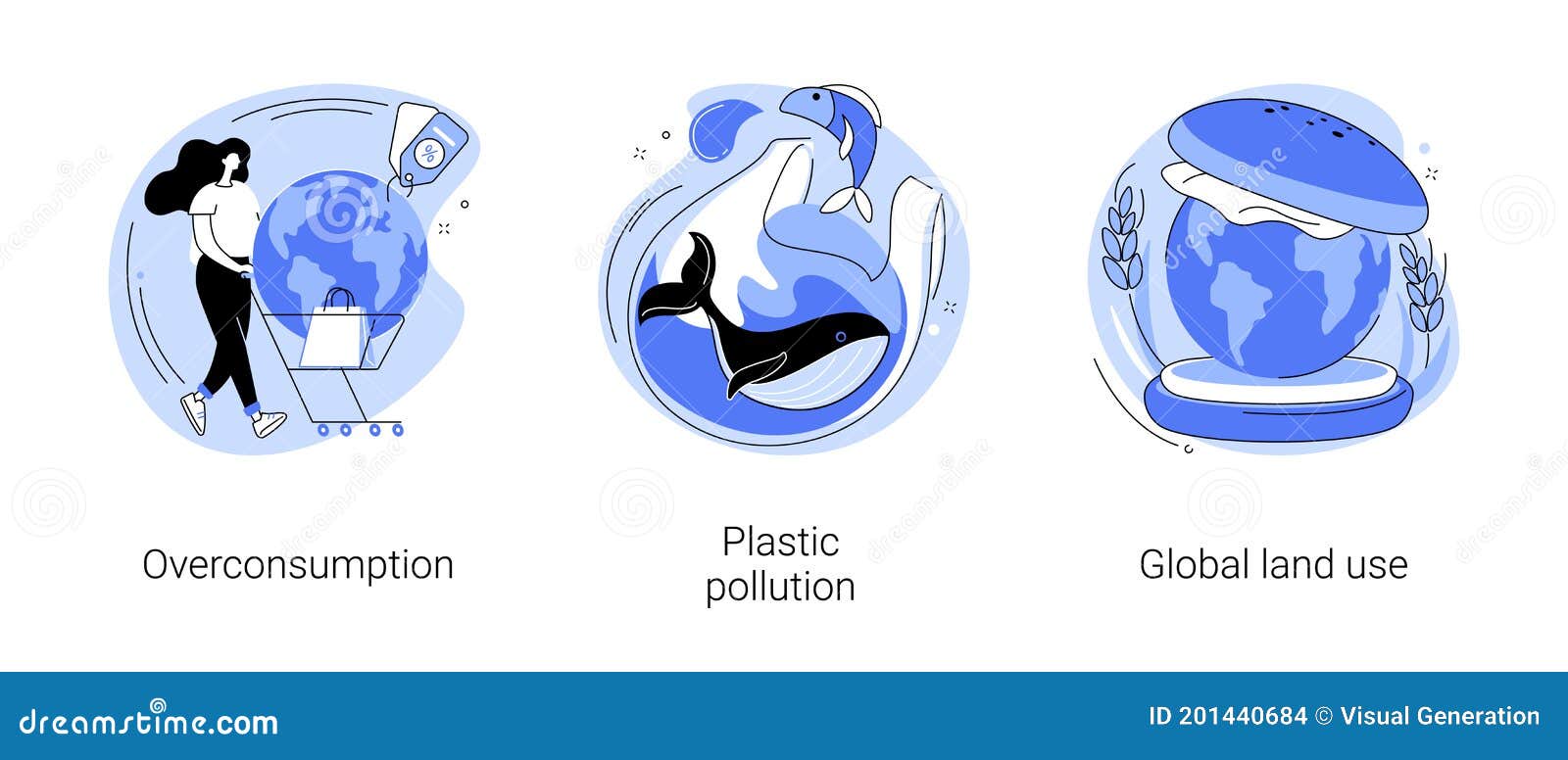 Global Pollution Problem Abstract Concept Vector Illustrations. Stock ...