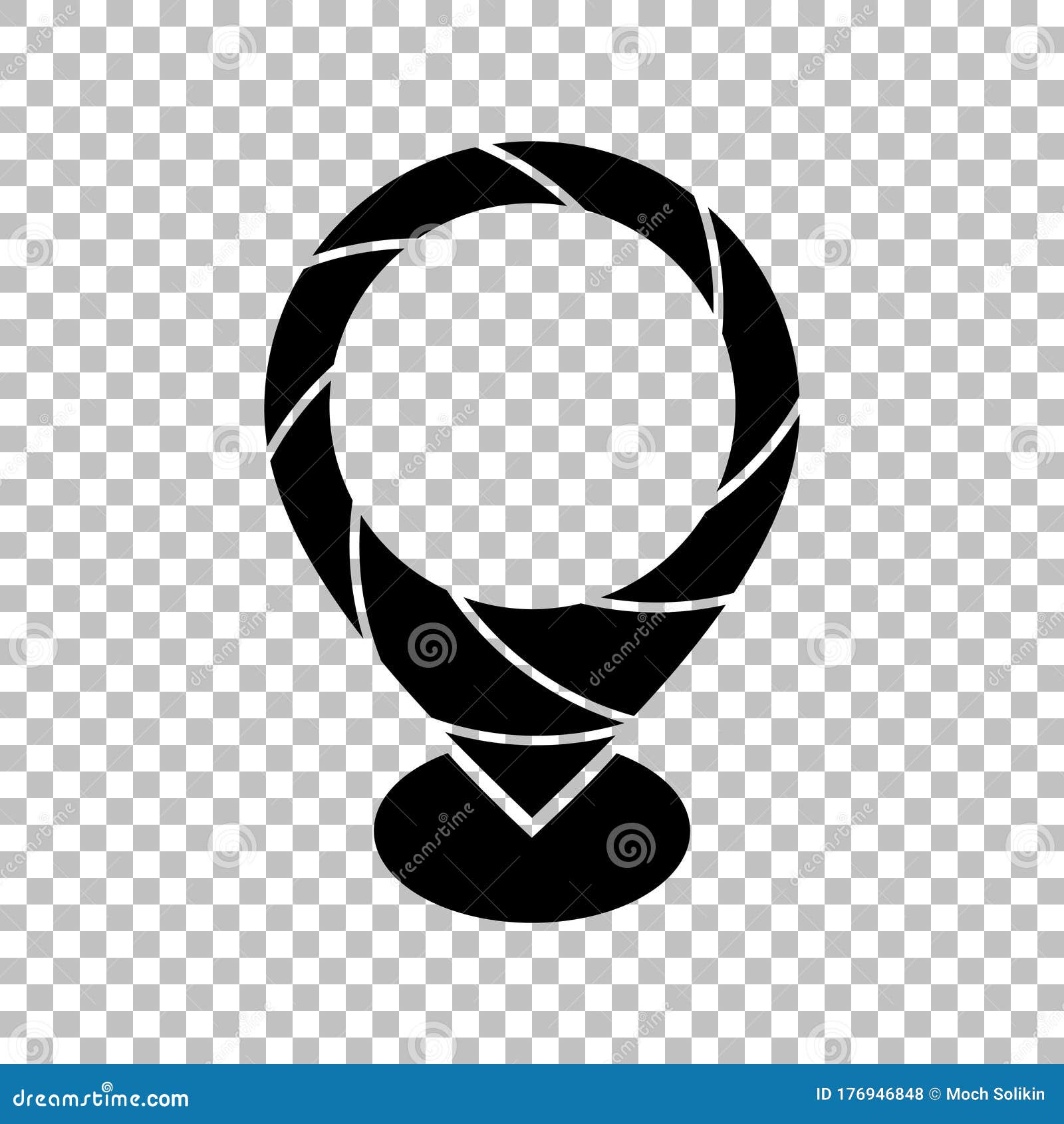 Global Positioning System GPS - Location Map Pointer Icon with ...