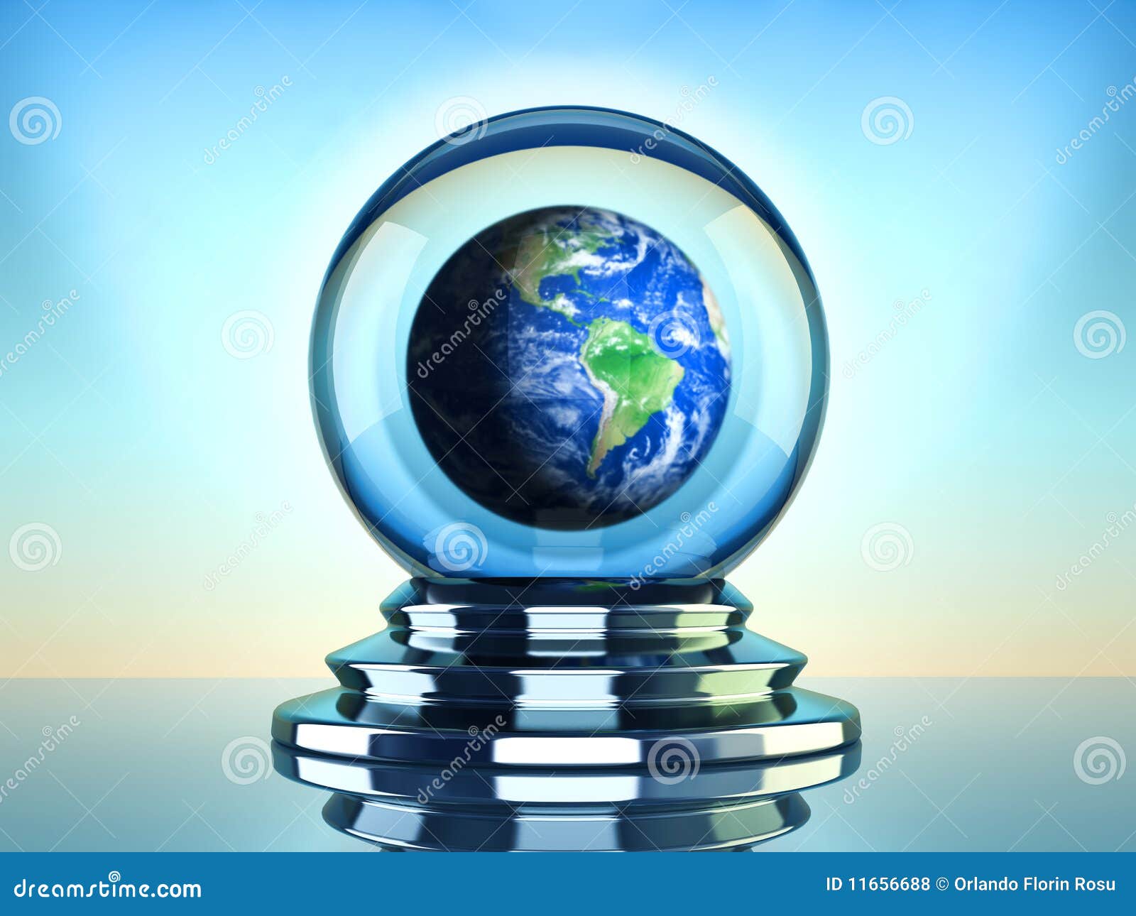 Global prediction stock illustration. Illustration of forecasting ...