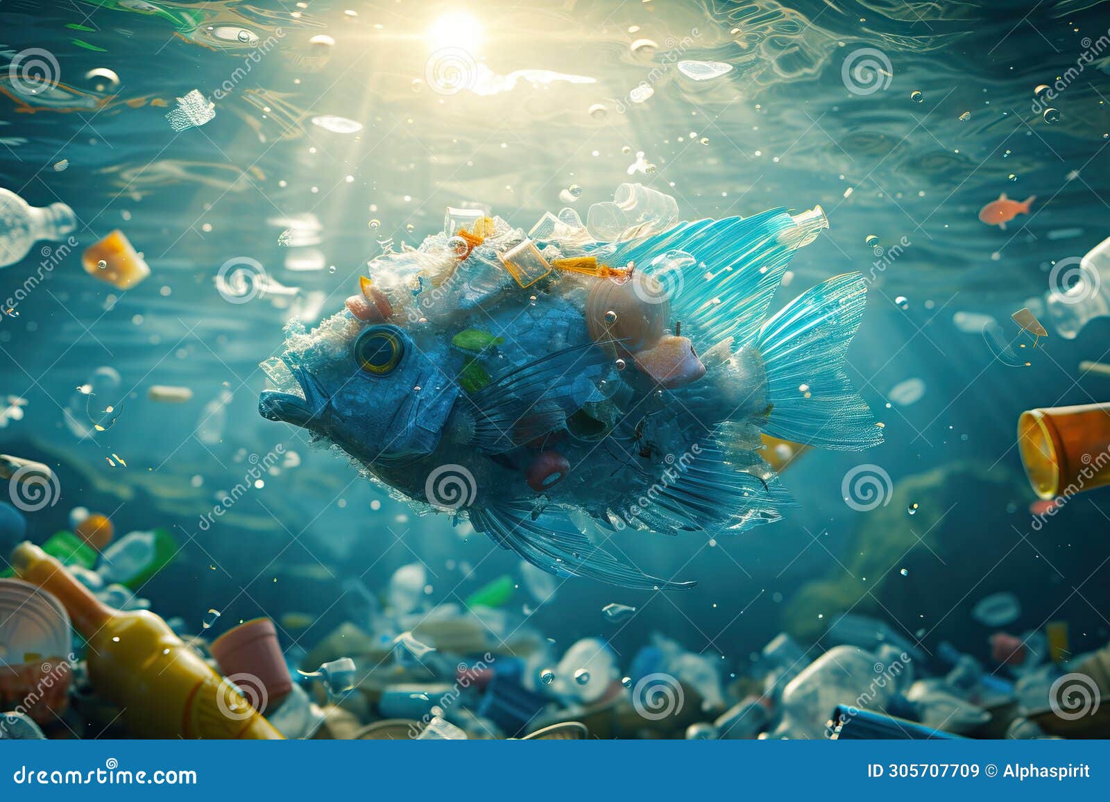 Global Problem of the Pollution in the Ocean with a Fish Full of ...