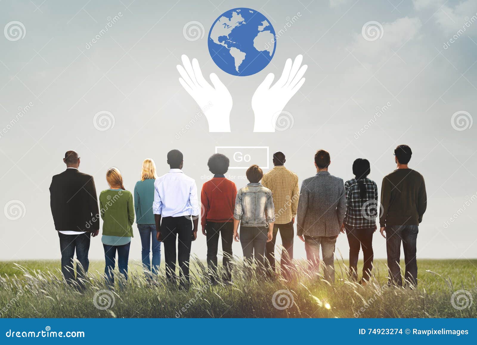 Global Prosperity Protect Earth Care Concept Stock Photo - Image of ...