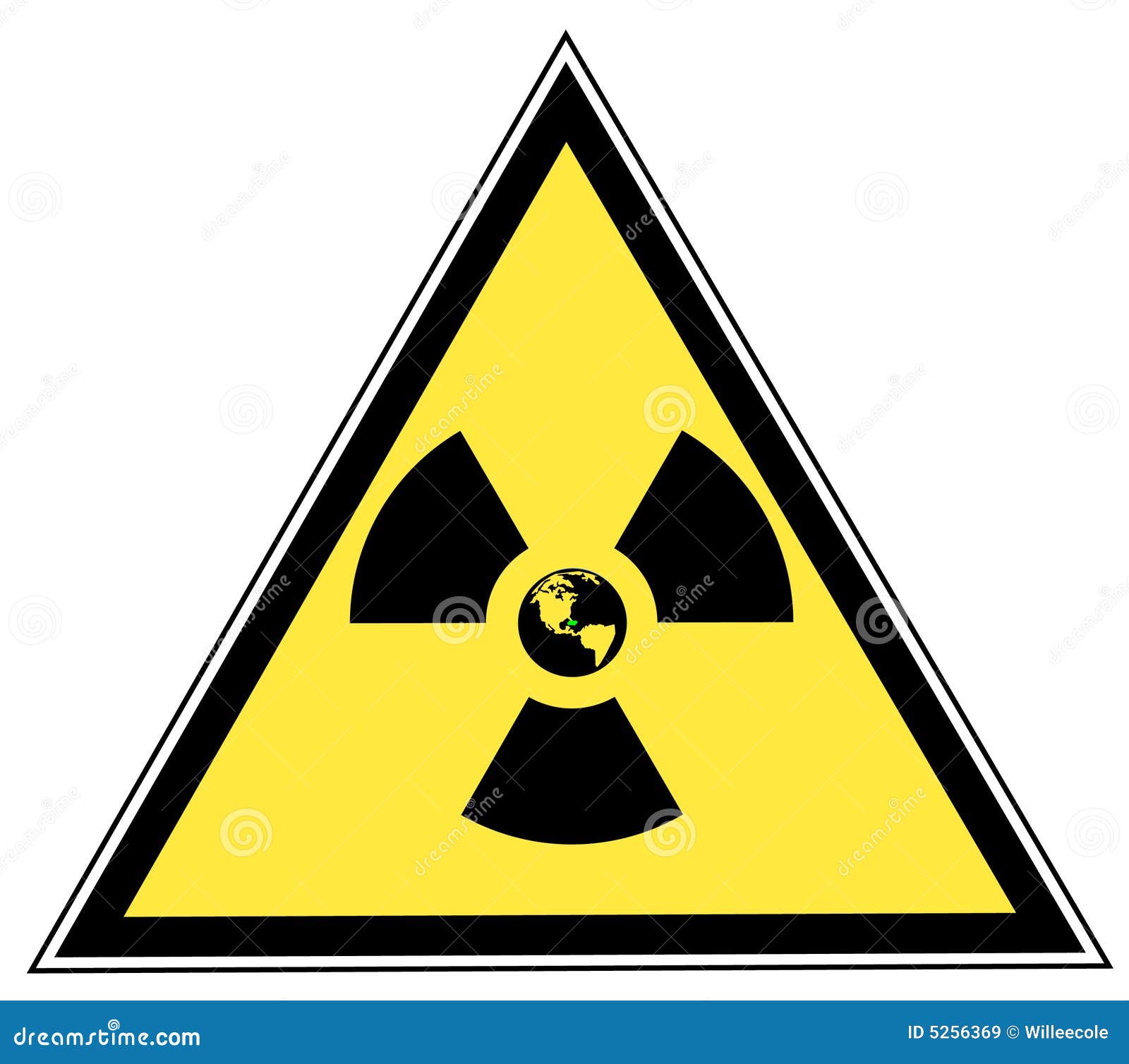 Radio Active Hazard Symbol Sign, At Transparent Effect Background ...