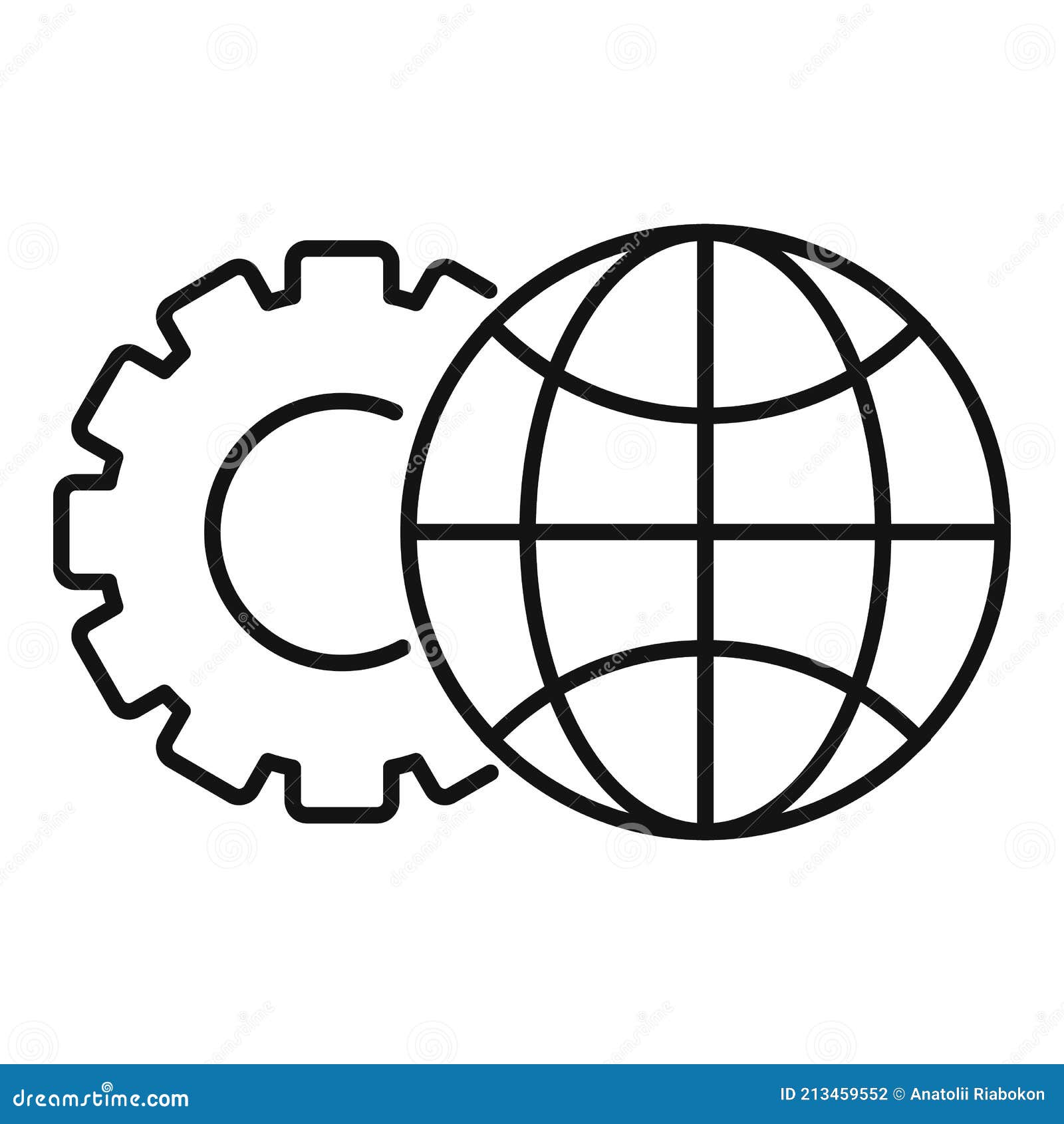 Global Restructuring Icon, Outline Style Stock Vector - Illustration of ... Global Restructuring Icon, Outline Style Stock Vector - Illustration of ...