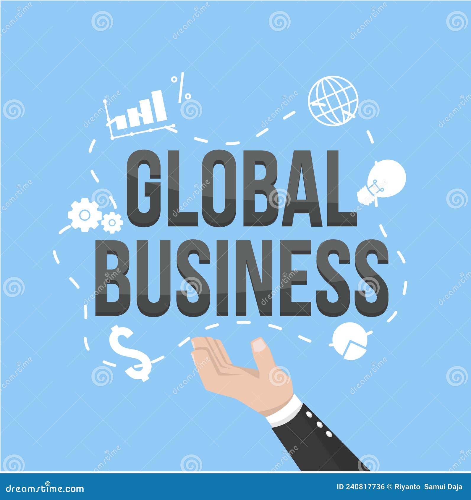 Global Scale Icon. Simple Element From Business Disruption Collection ...