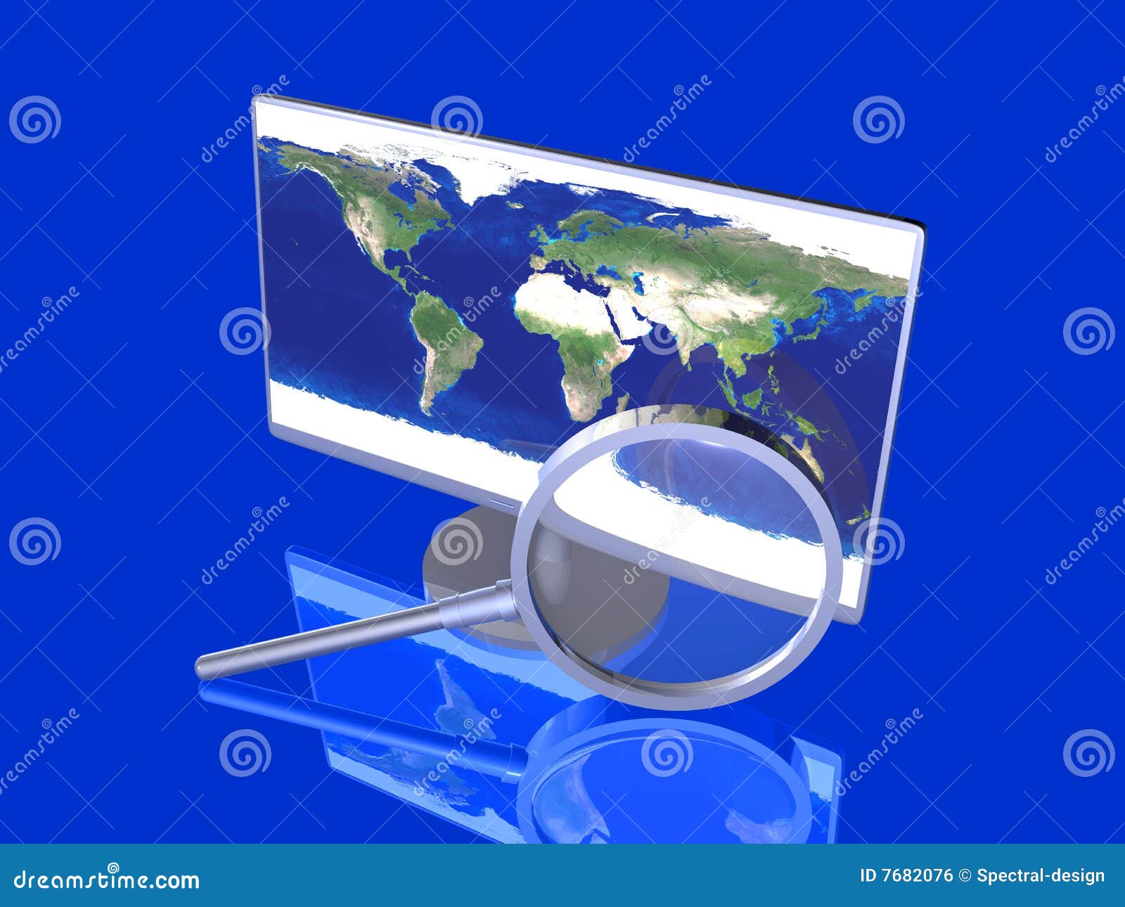 Global Search stock illustration. Illustration of examine - 7682076