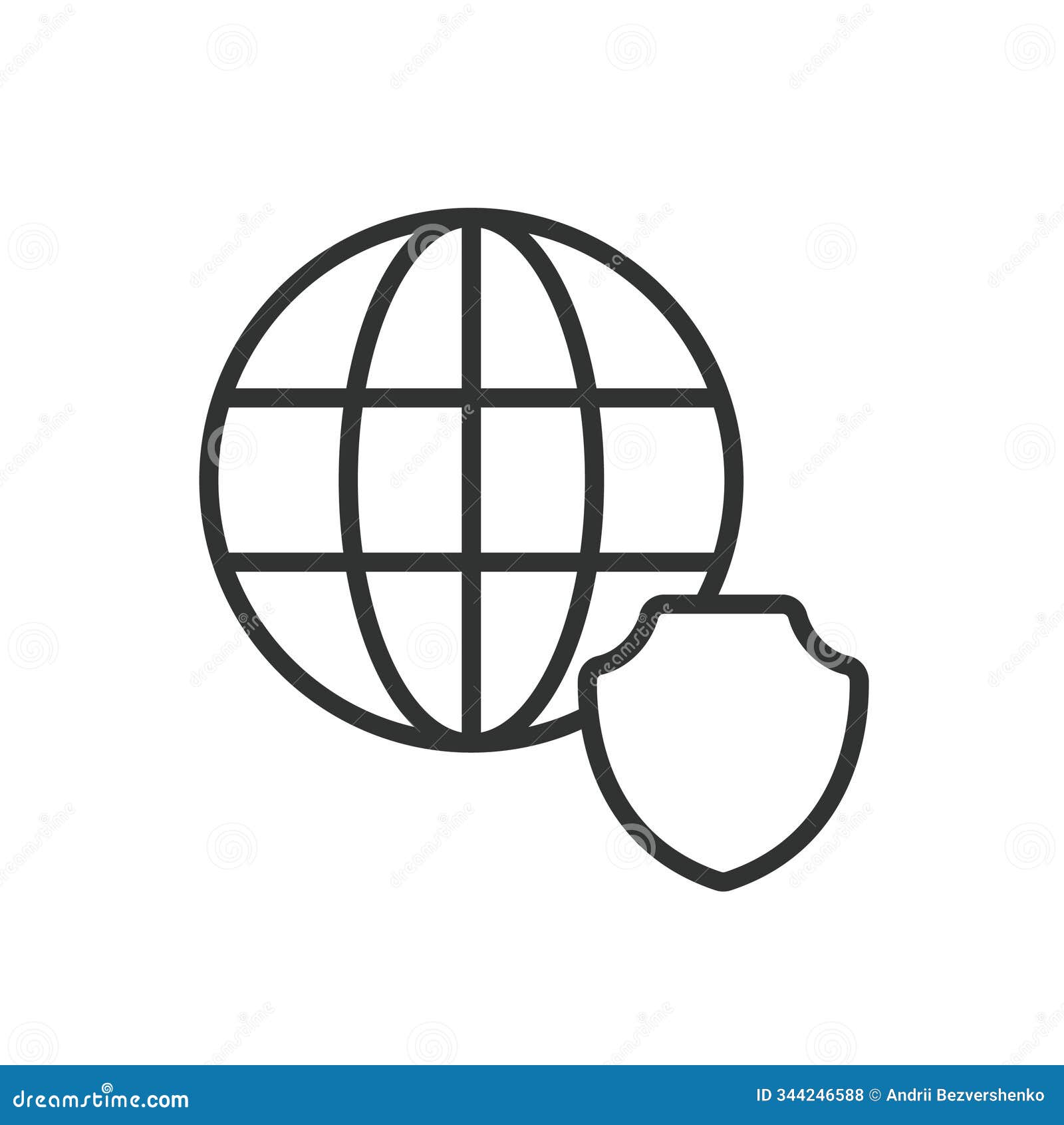 Protection Shield Icon,Interception Icon,Antivirus Icon Cartoon Vector ...