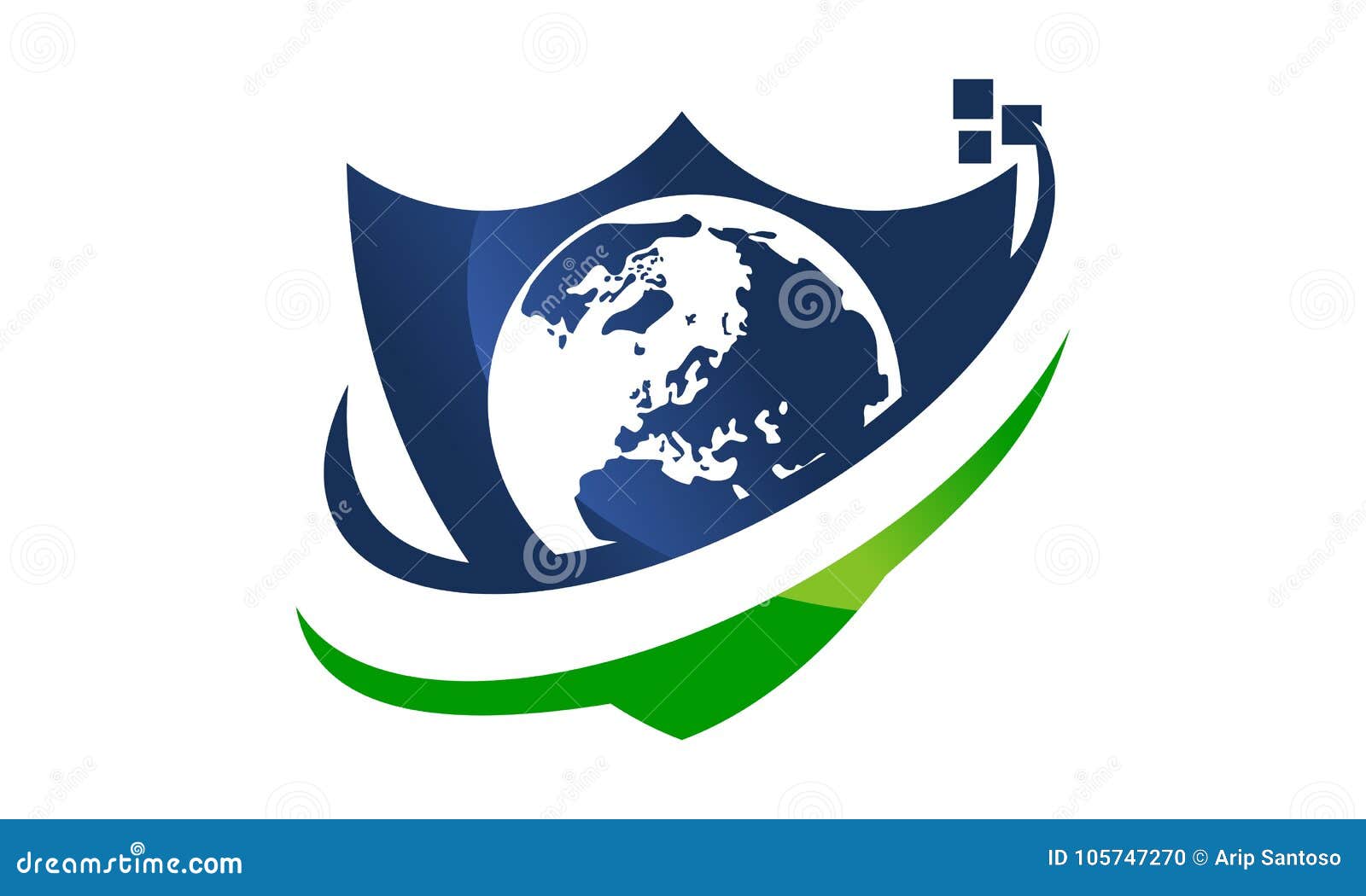 Global Security Logo Design Template Stock Vector - Illustration of ...